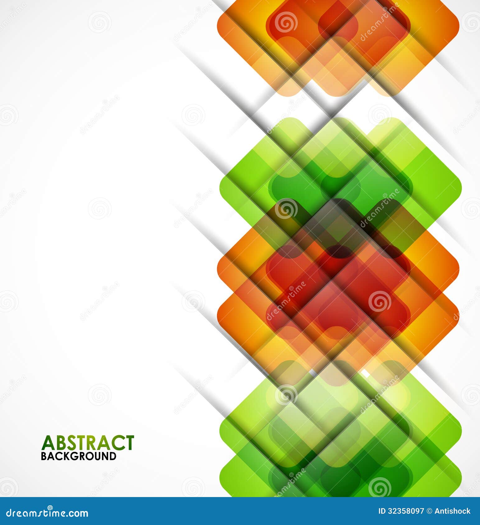 Geometrical Squares Modern Template Stock Vector - Illustration of ...