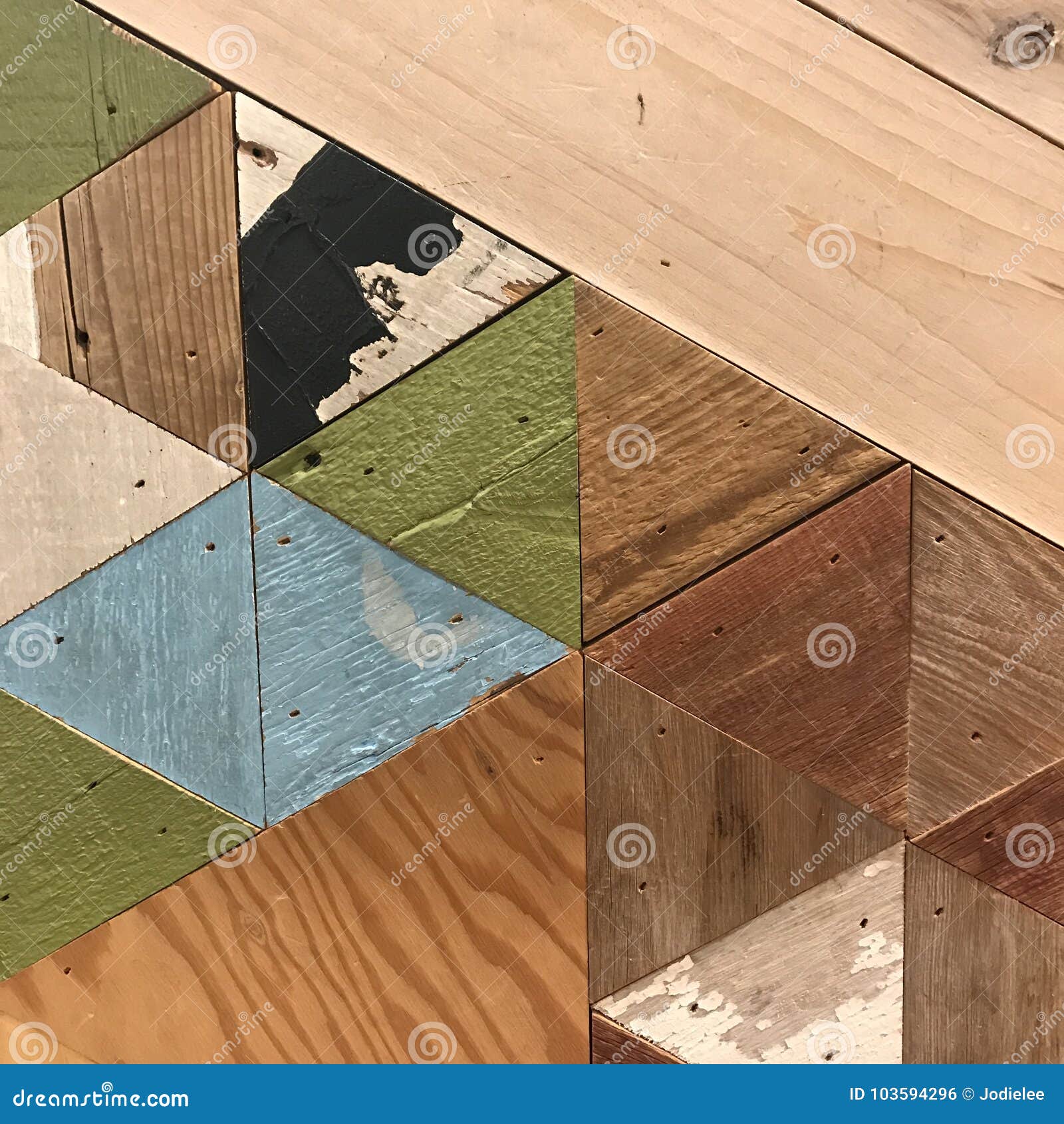 Geometrisch Houten Patroon stock foto. Image of achtergrond - 103594296