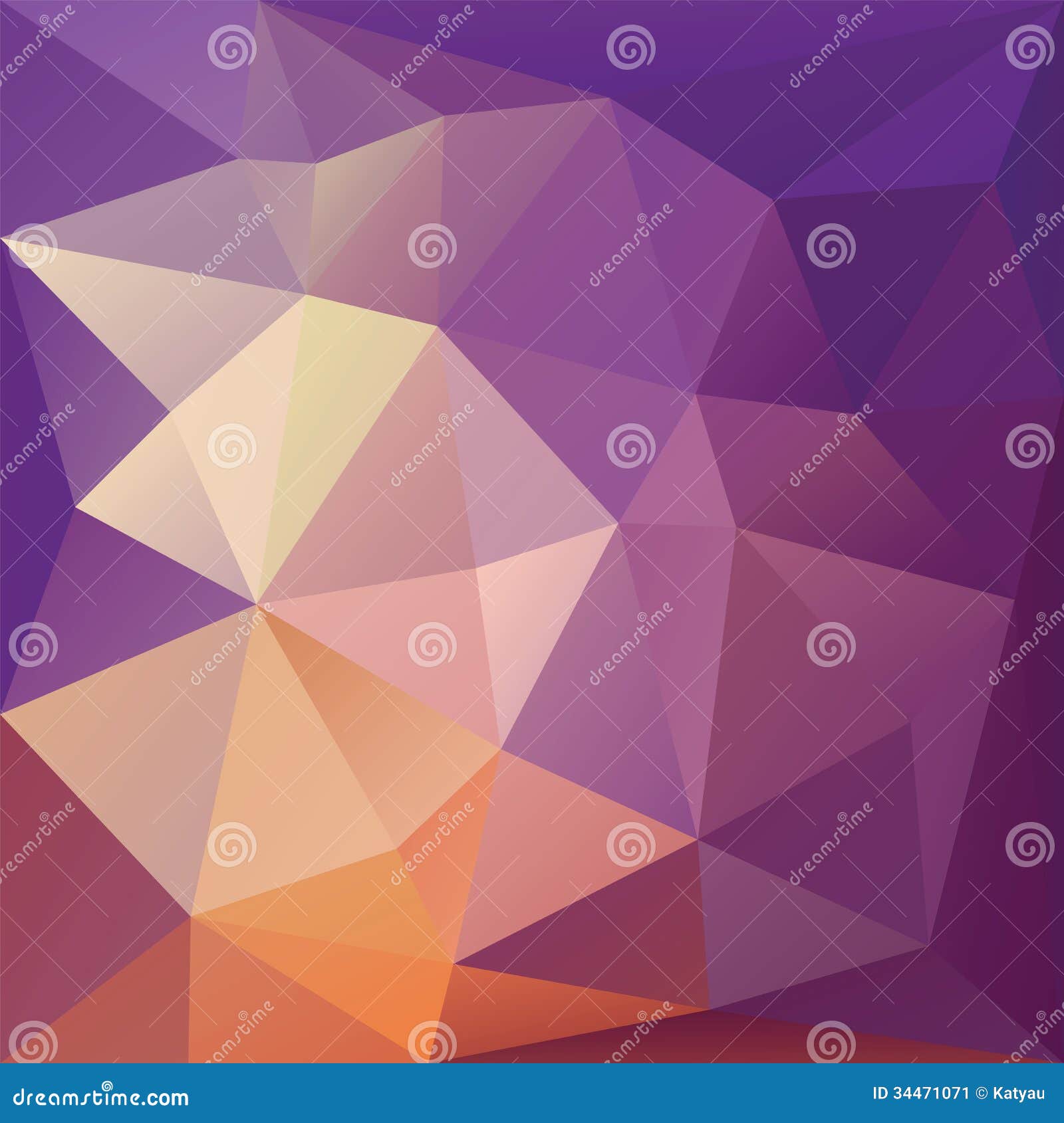 Geometrische Abstracte Achtergrond. Stock Illustratie - Illustration of ...