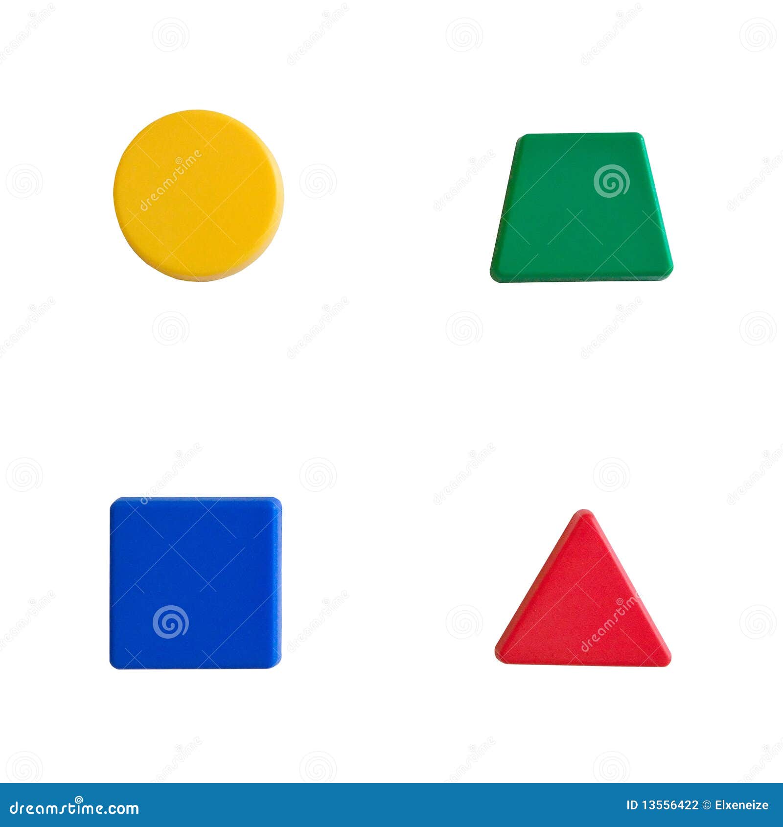 Geometrische vormen stock foto. Image of vormen, kinderjaren - 13556422