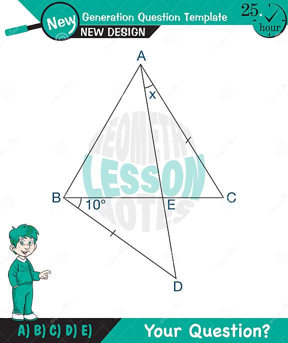 Geometry, Angles in Triangles, Special Triangles, Next Generation ...