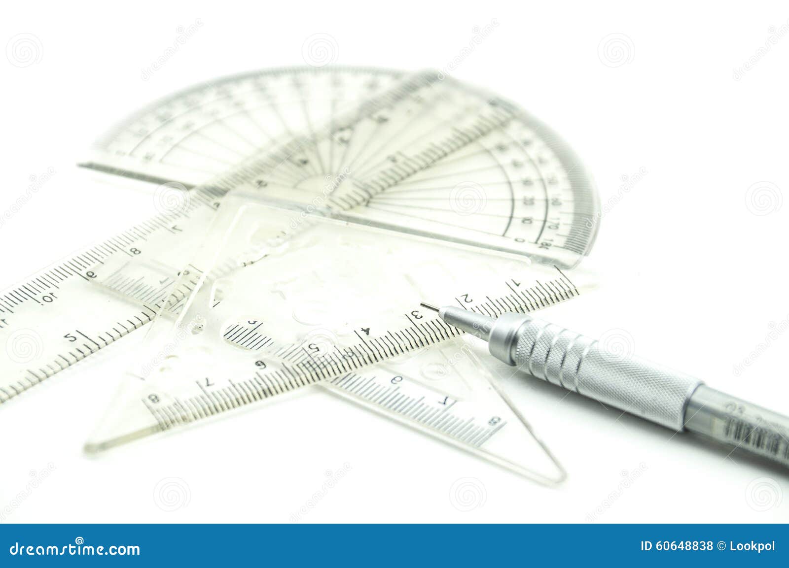Geometry accessories stock photo. Image of education - 60648838