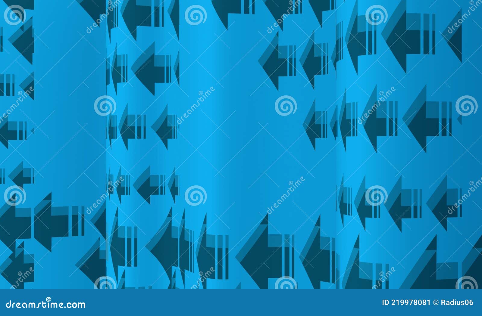Geometry Banner Illustration. Texture on Waved Surface Stock ...