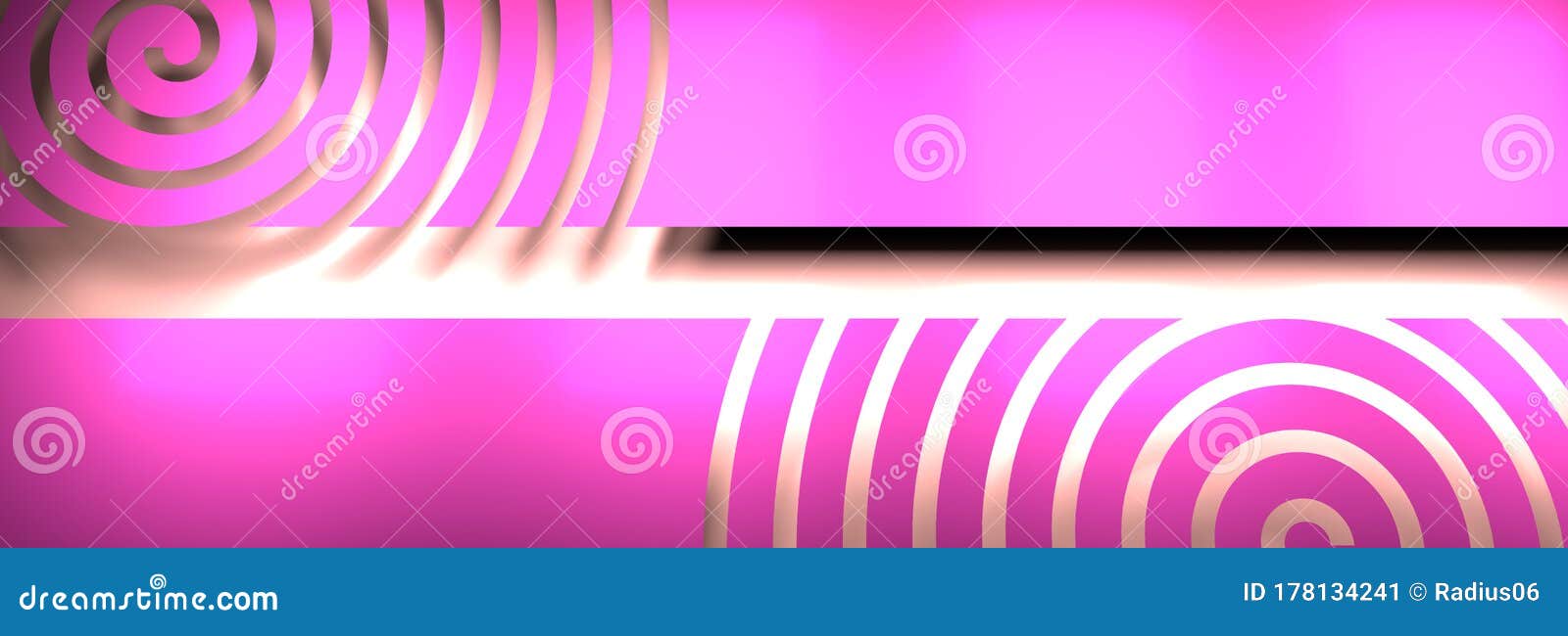 Geometry Banner Illustration Stock Illustration - Illustration of ...