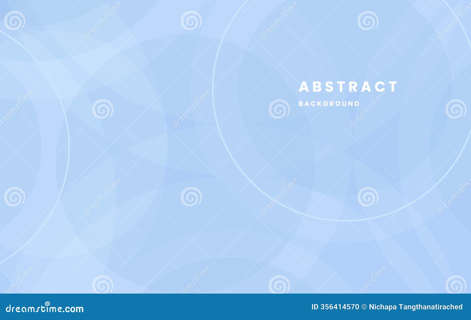 Geometry Blue Background with Circles. Modern Abstract Background ...