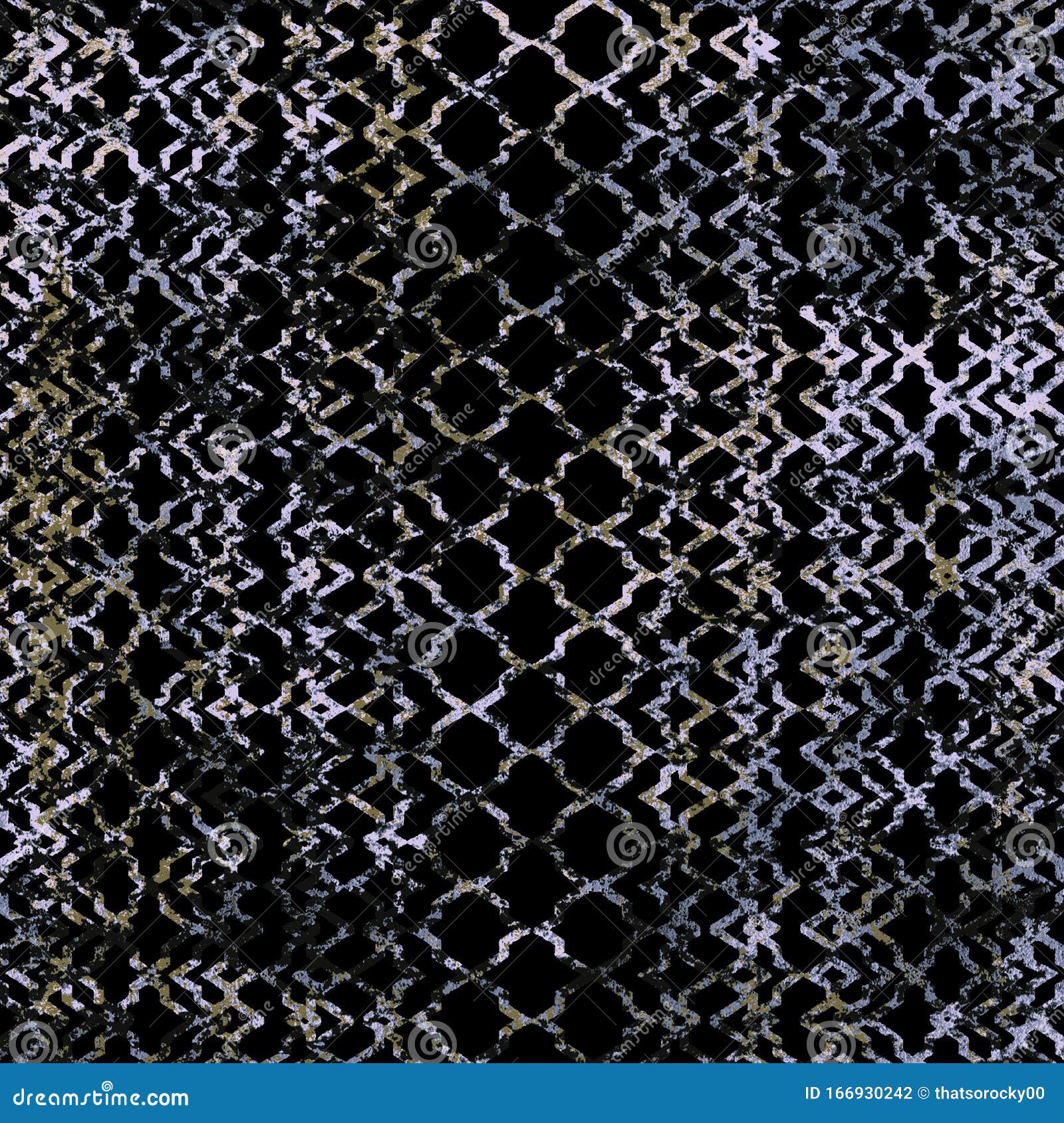 Geometry Repeat Pattern with Texture Background Stock Illustration ...