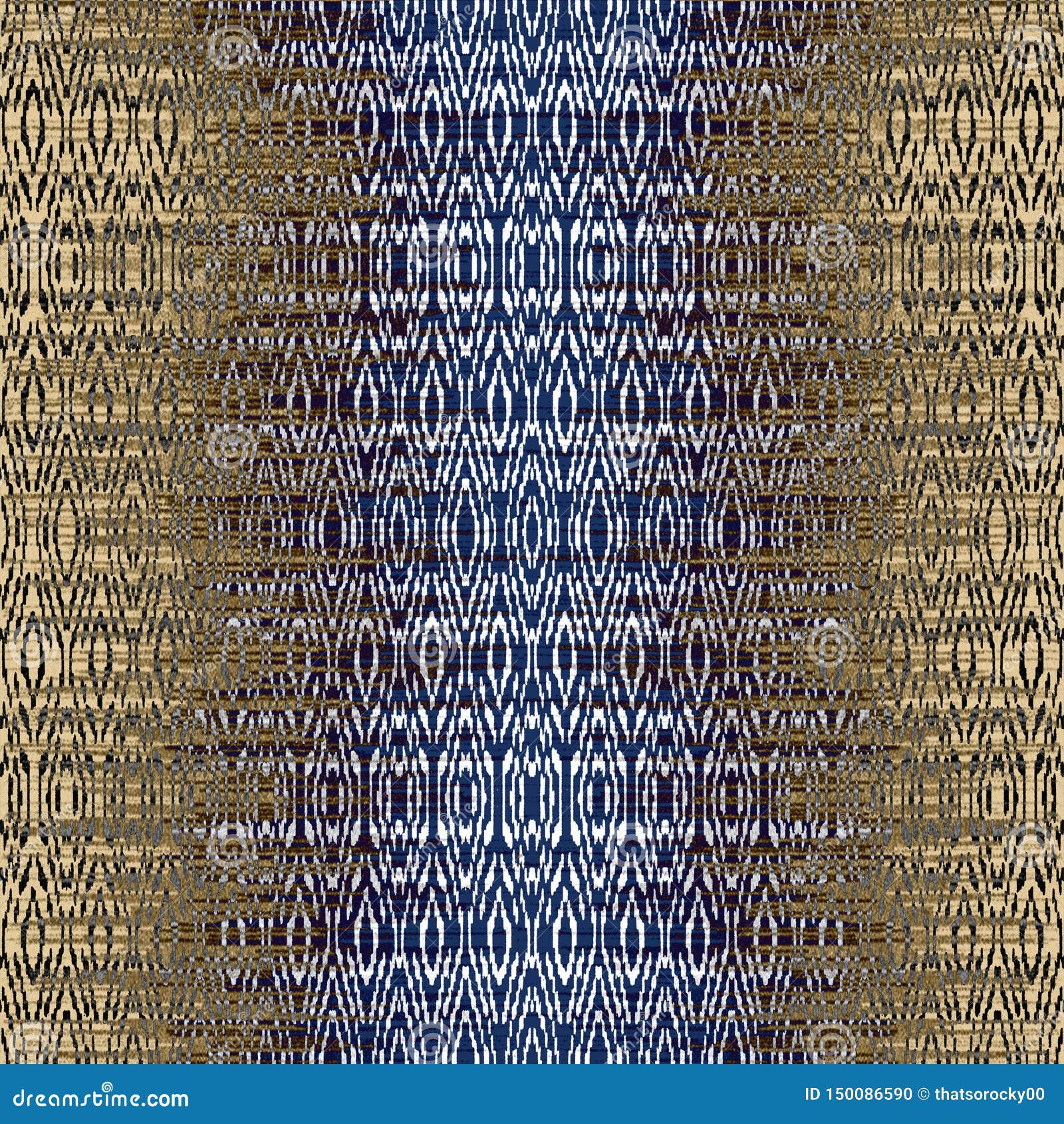 Geometry Classic Repeat Modern Pattern with Textures Stock Illustration ...