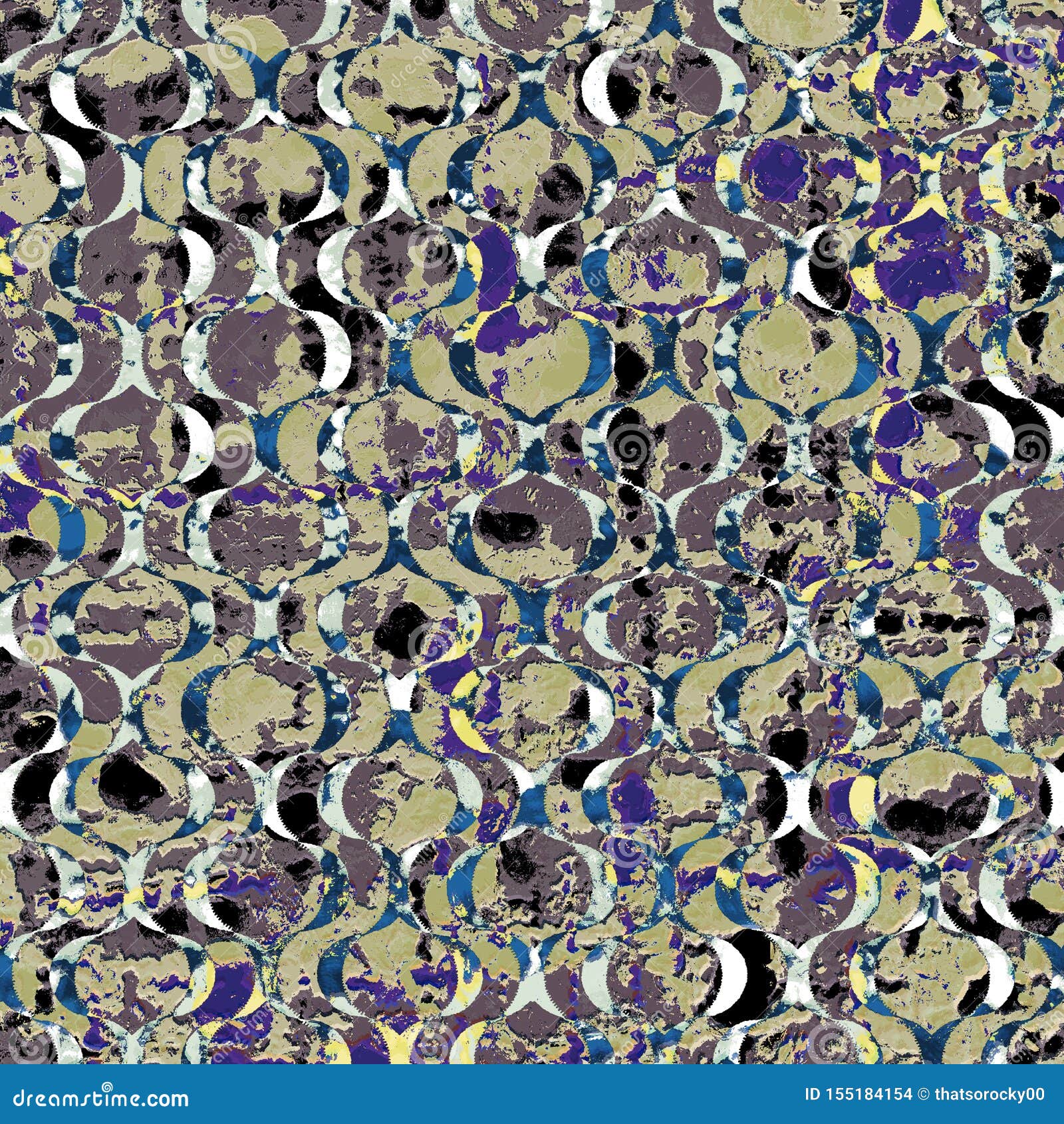 Geometry Classic Repeat Modern Pattern with Textures Stock Illustration ...