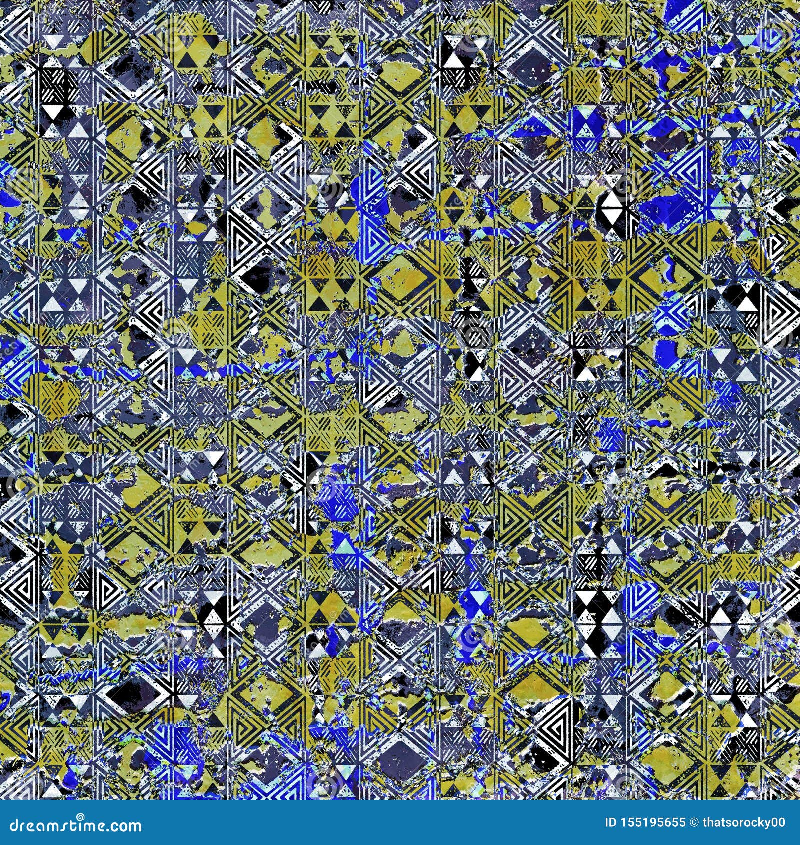 Geometry Classic Repeat Modern Pattern with Textures Stock Illustration ...