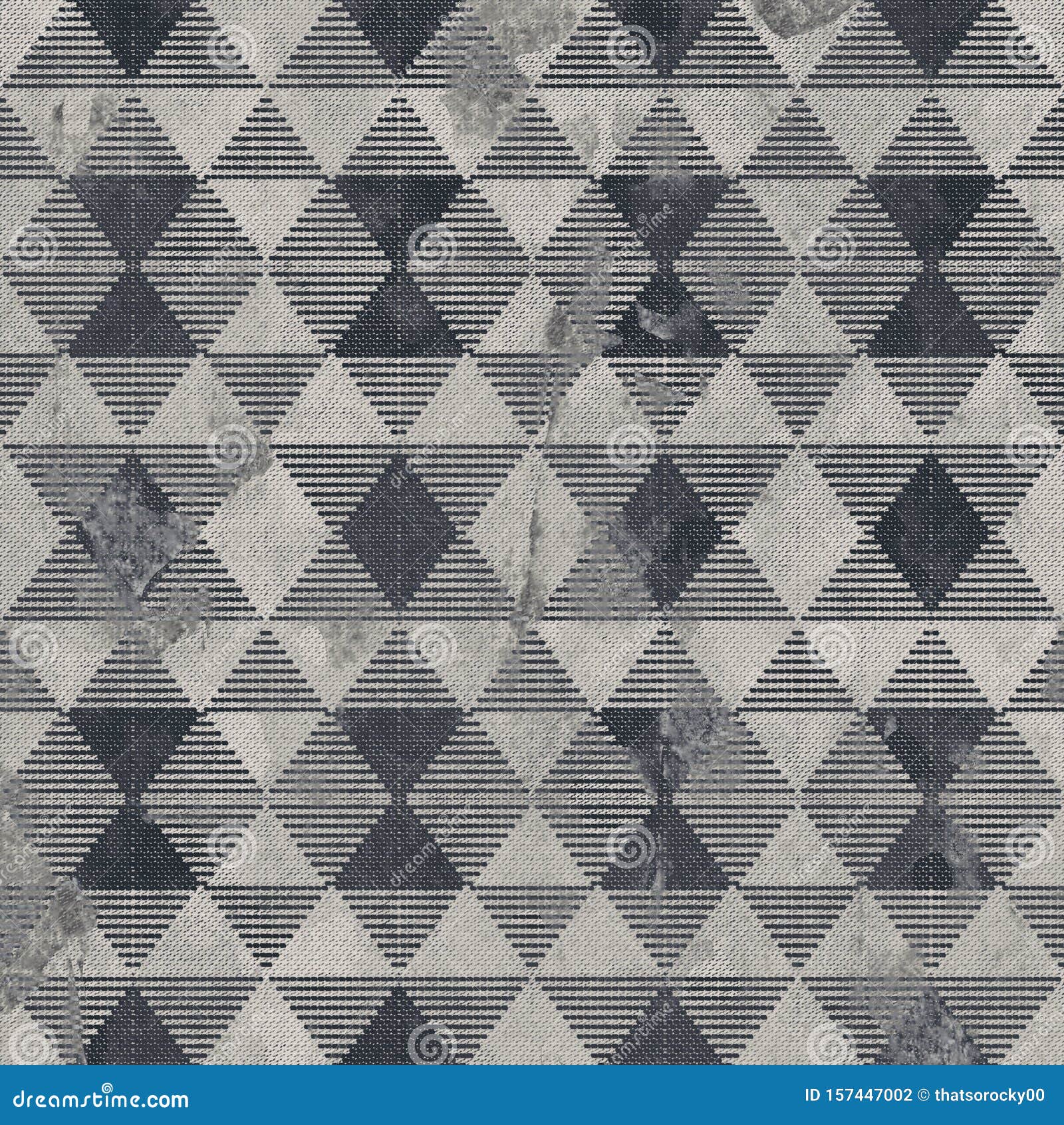 Geometry Classic Repeat Modern Pattern with Textures Stock Illustration ...