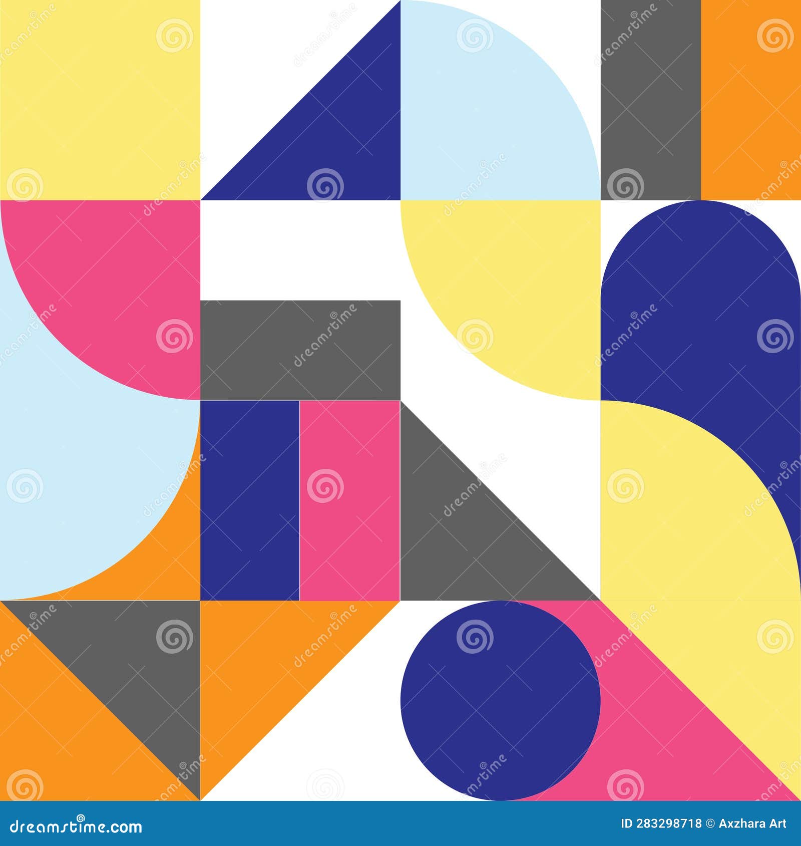 Geometry Colour Background1 Stock Vector - Illustration of orange, background: 283298718