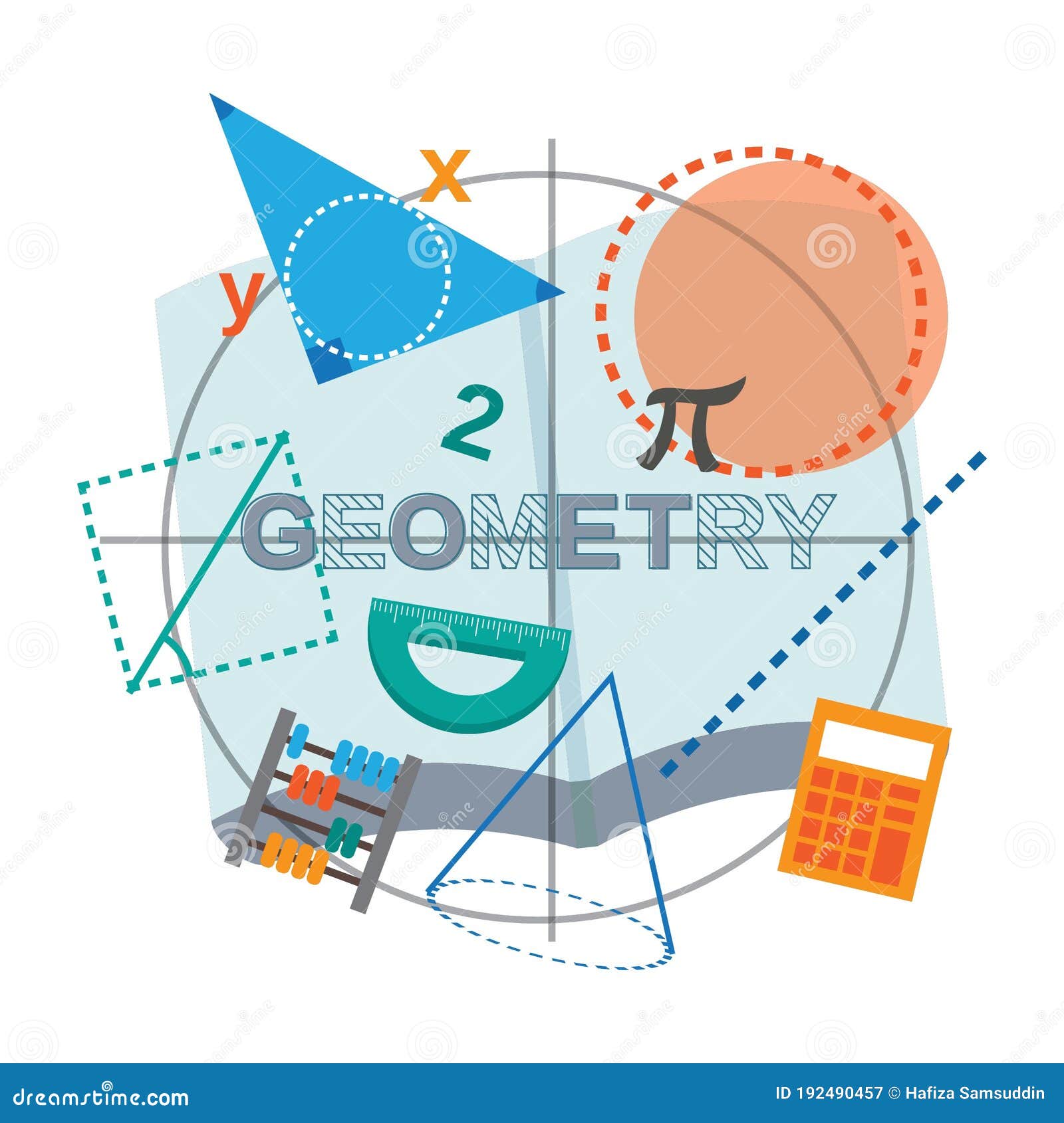 Geometry Concept Design. Vector Illustration Decorative Design Stock ...