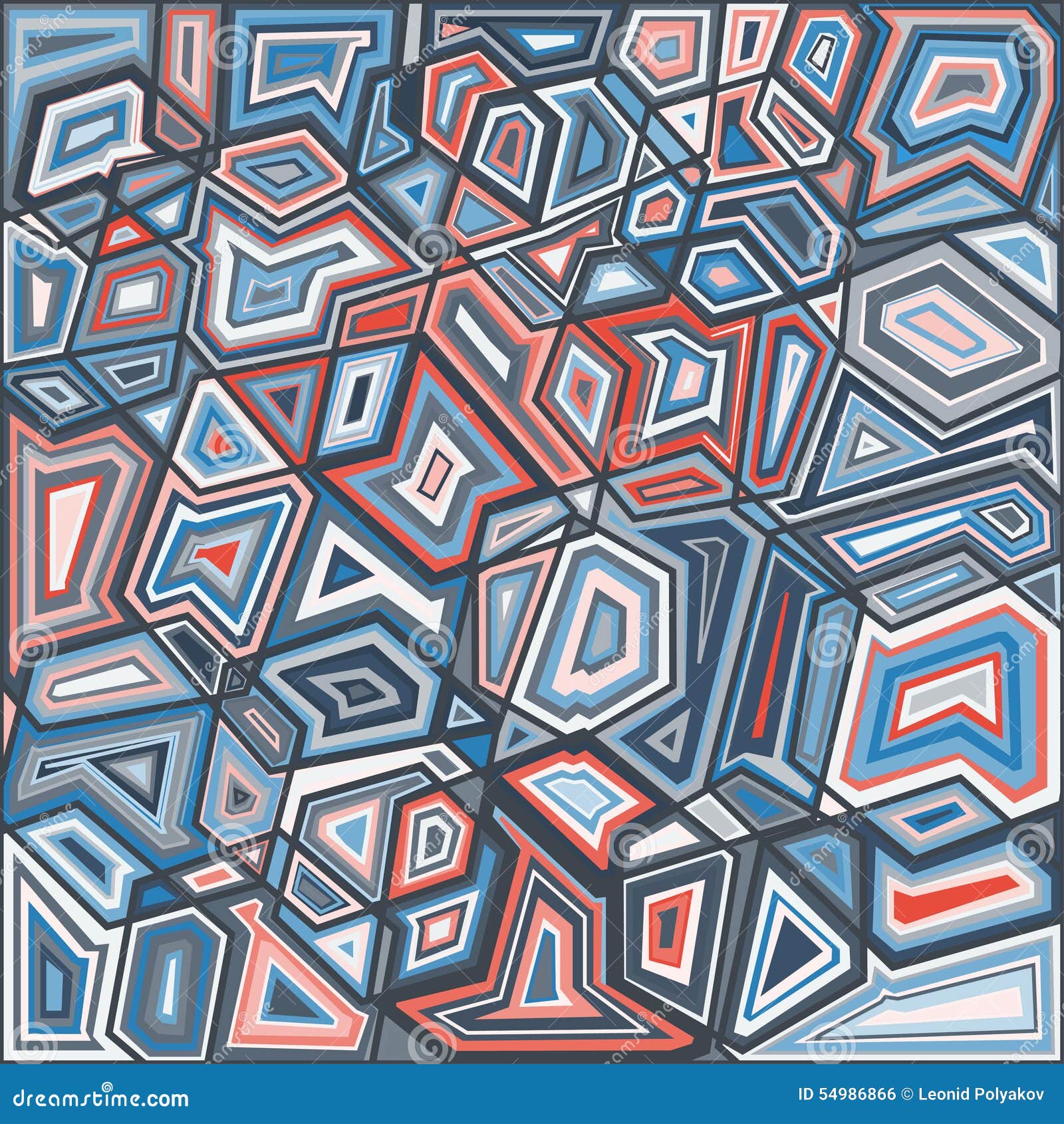 The Geometry of Different Color Triangles Wallpaper Stock Vector ...