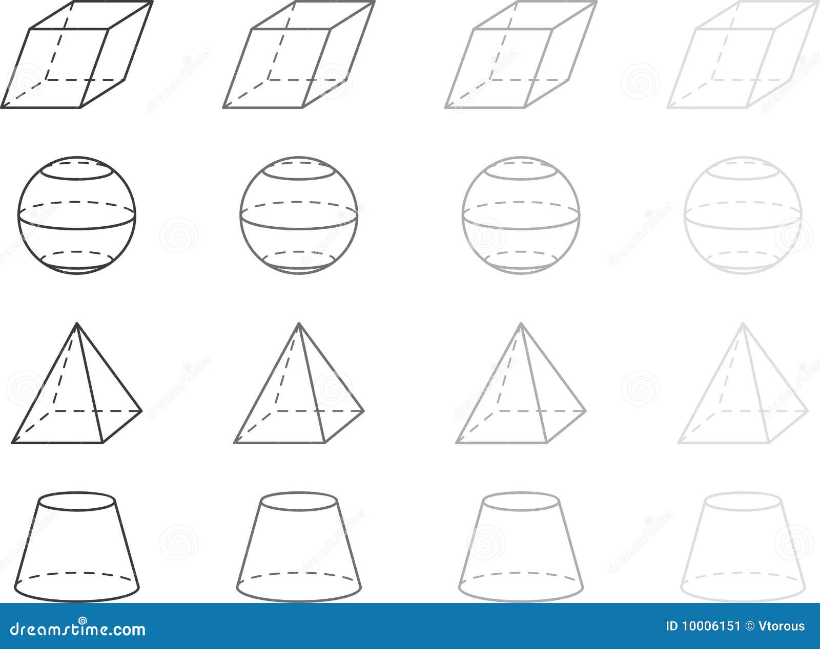 Geometry Figures Royalty-Free Stock Photo | CartoonDealer.com #10006149