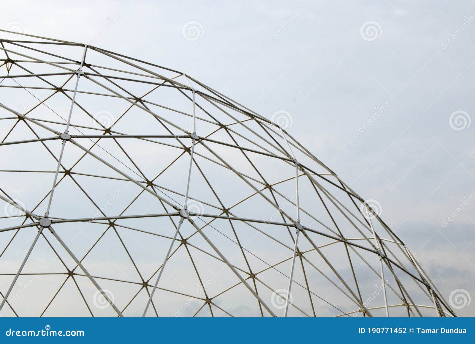 Geometry Figures Monument on the Sky Background Stock Photo - Image of ...