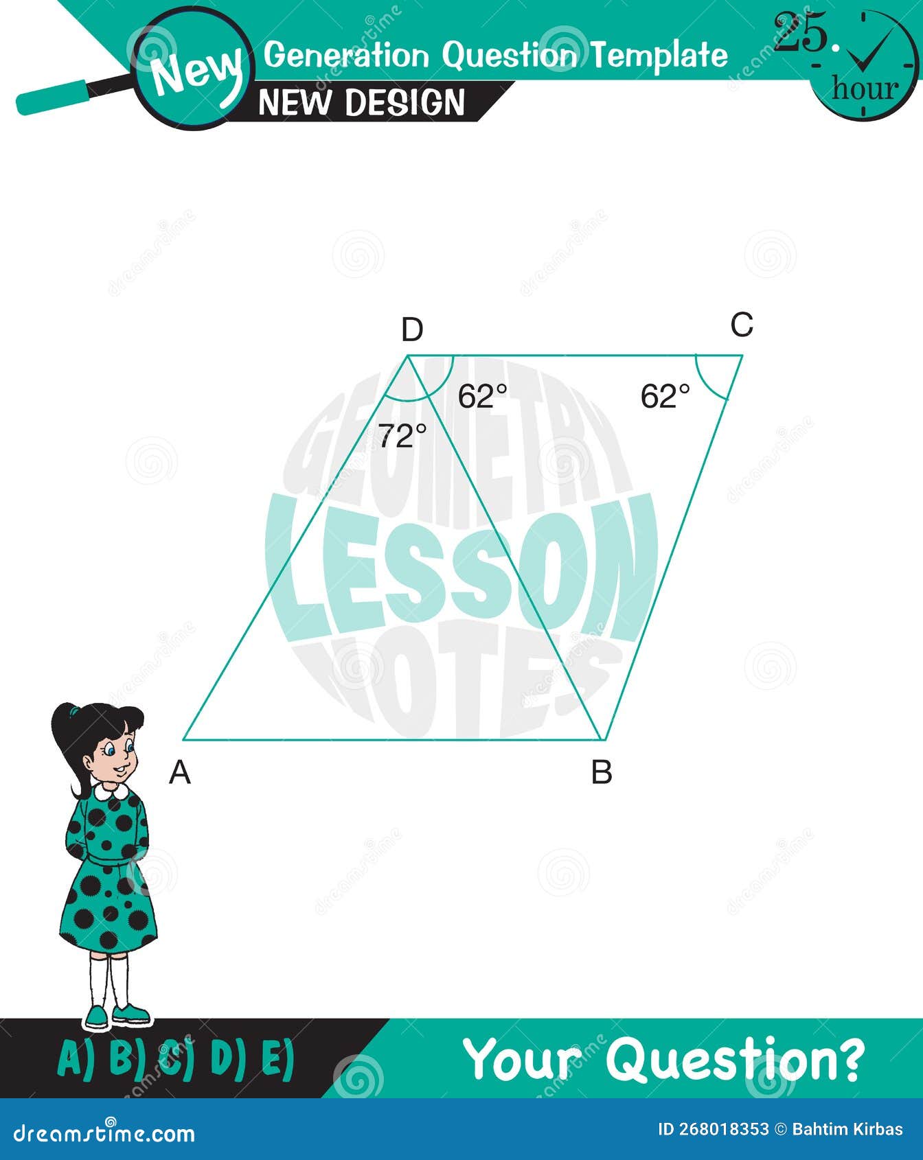 Geometry Lecture Notes, Next Generation Question Template, Drawing of ...