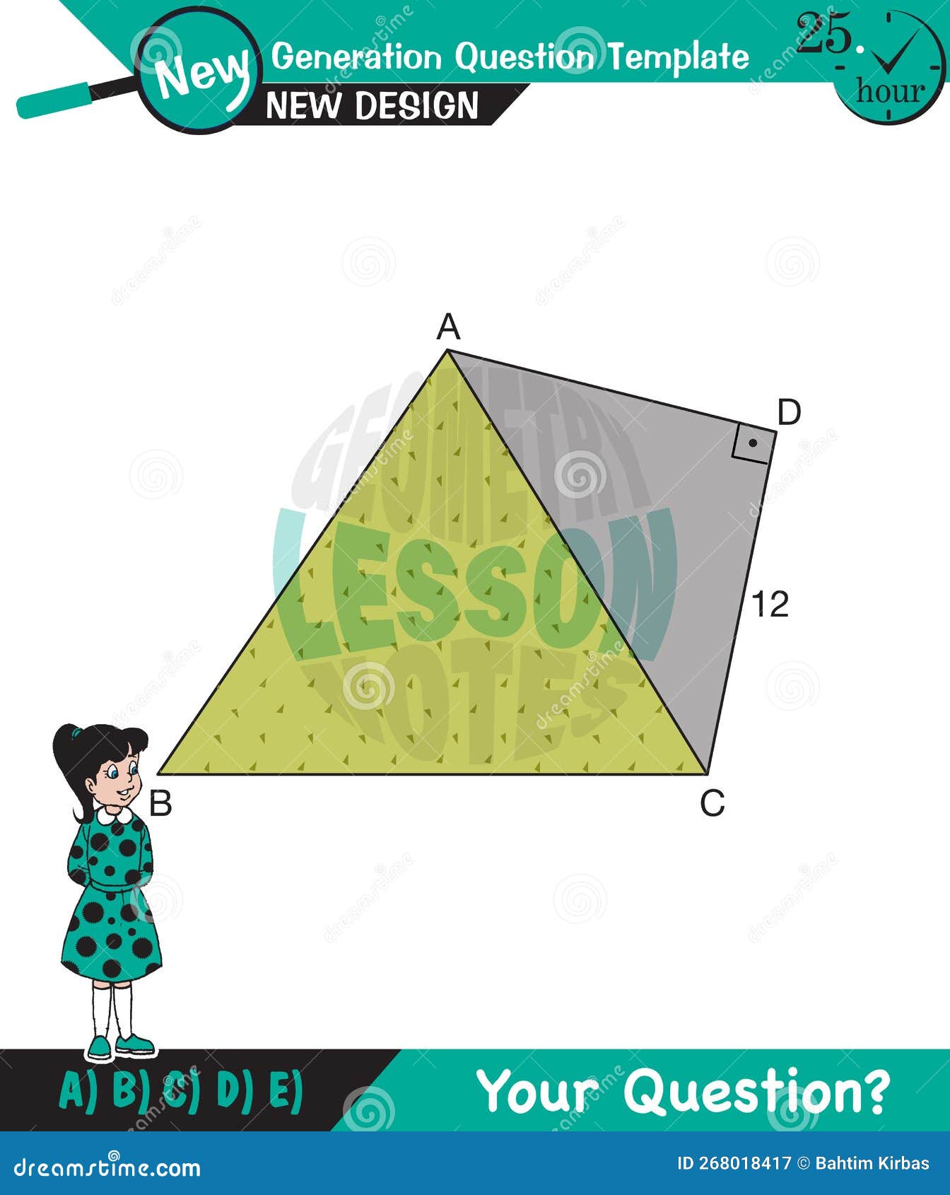 Geometry Lecture Notes, Next Generation Question Template, Drawing of ...