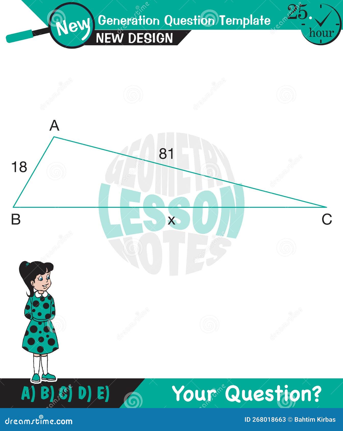 Geometry Lecture Notes, Next Generation Question Template, Drawing of ...