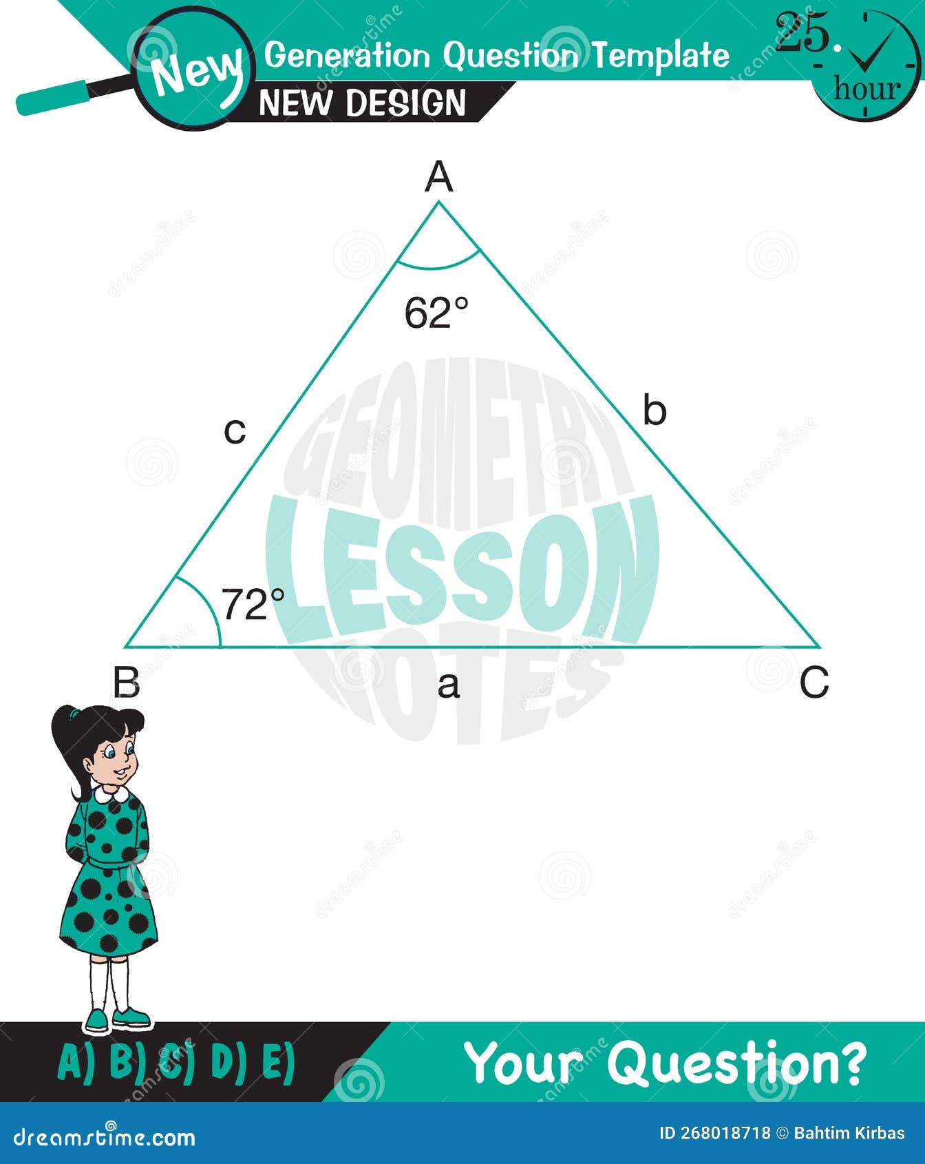 Geometry Lecture Notes, Next Generation Question Template, Drawing of ...