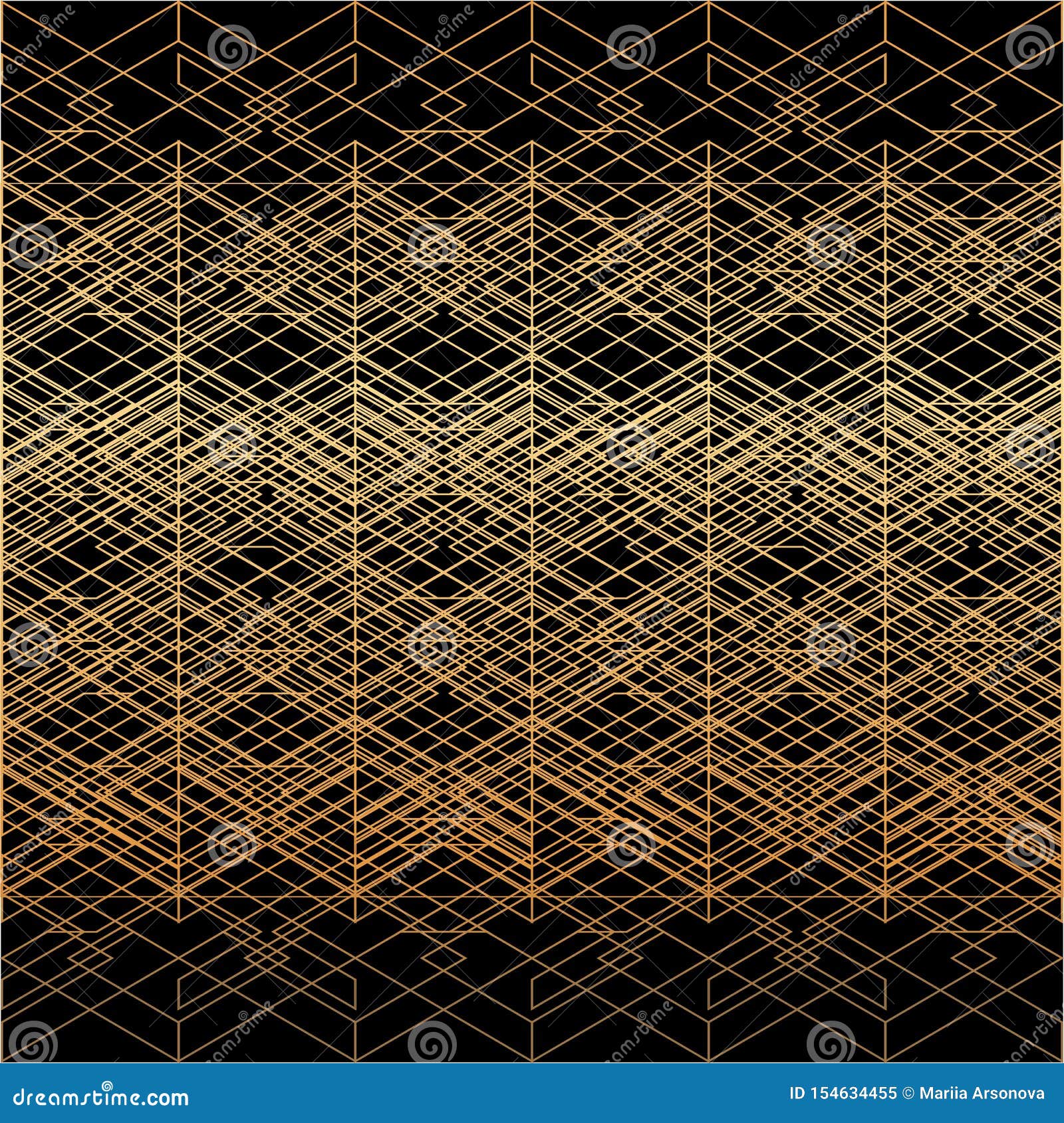 Geometry Gold Pattern.Simple Abstract Pattern for Your Design Stock ...
