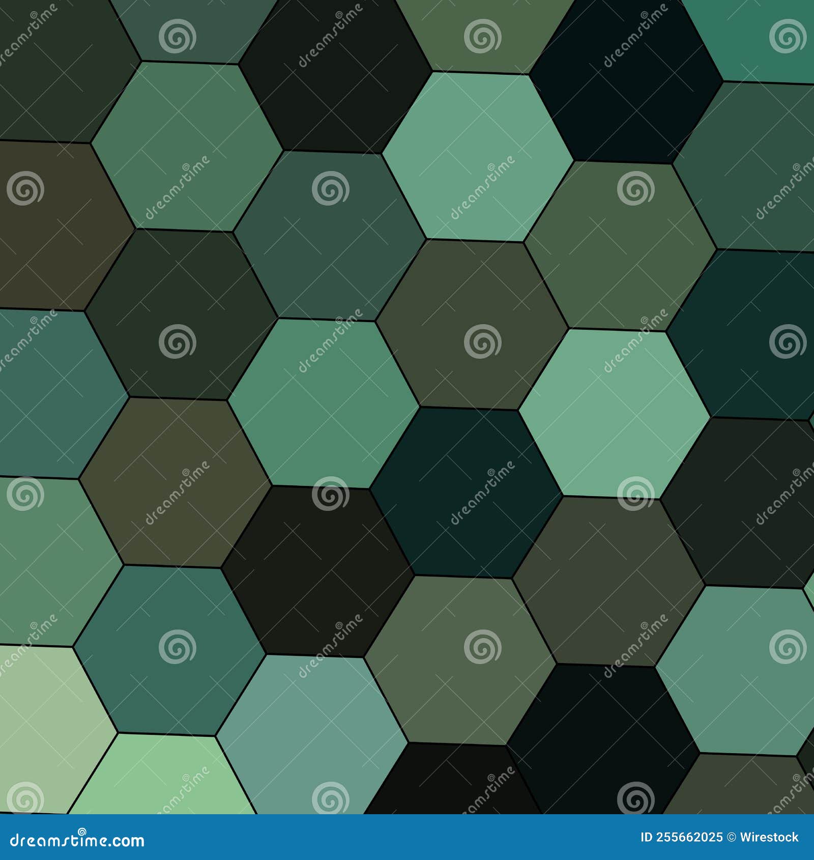 A Geometry Hexagon Wall Texture Background Multicolor Honeycomb Pattern ...