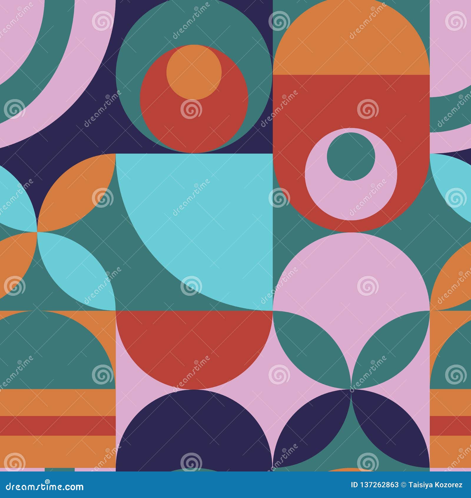 Geometry Minimalistic Artwork Pattern with Simple Shape and Figure ...
