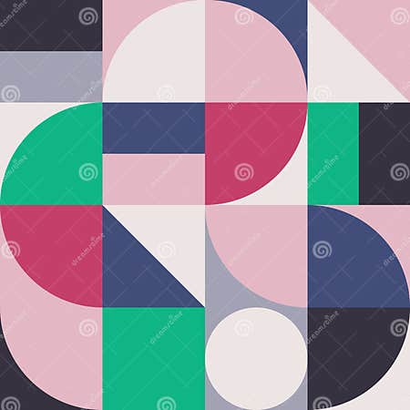 Abstract Geometry Pattern Graphic 01 Stock Vector - Illustration of ...