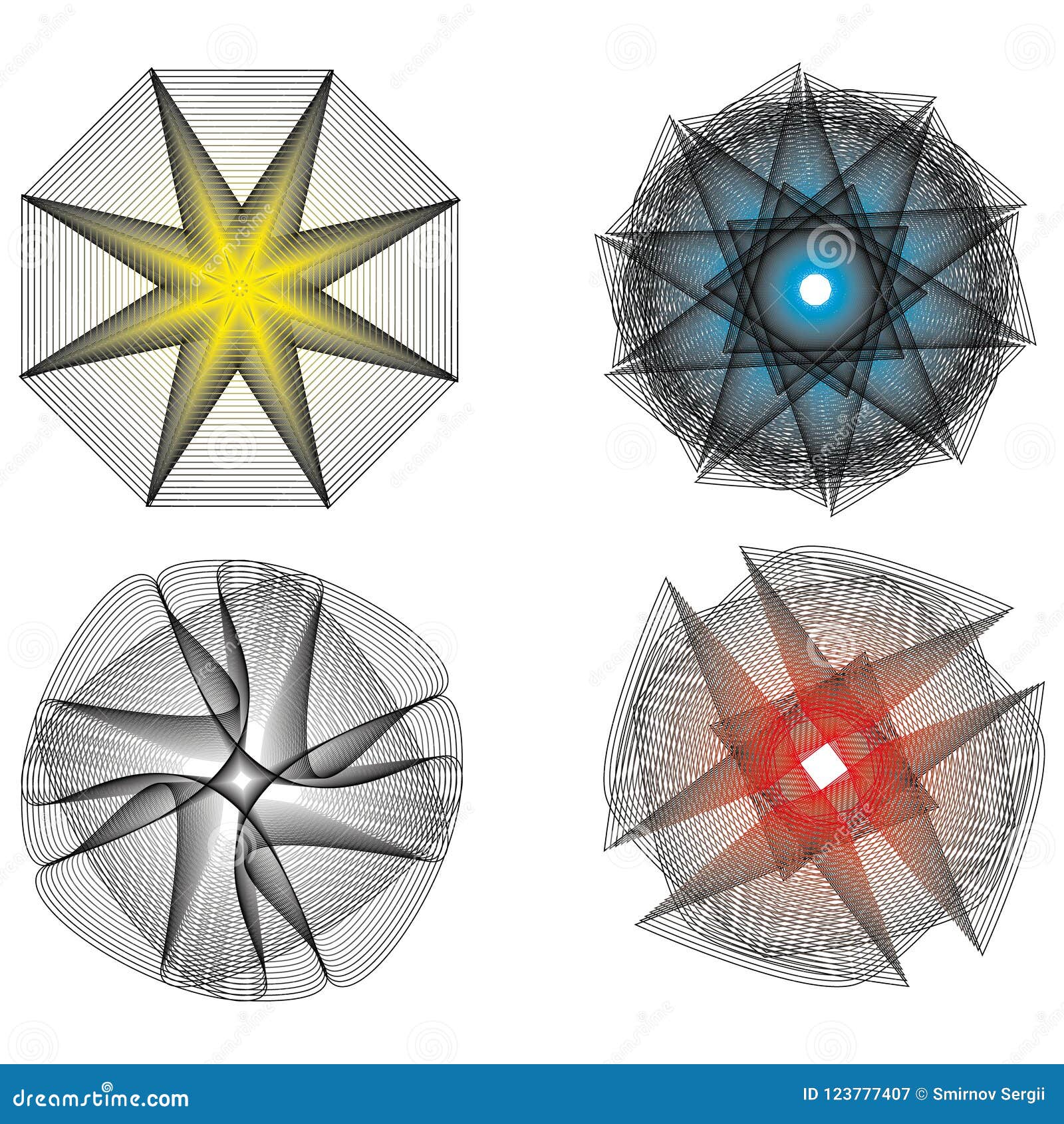 Geometry Minimalistic Artwork Poster with Simple Shape and Figure Stock ...