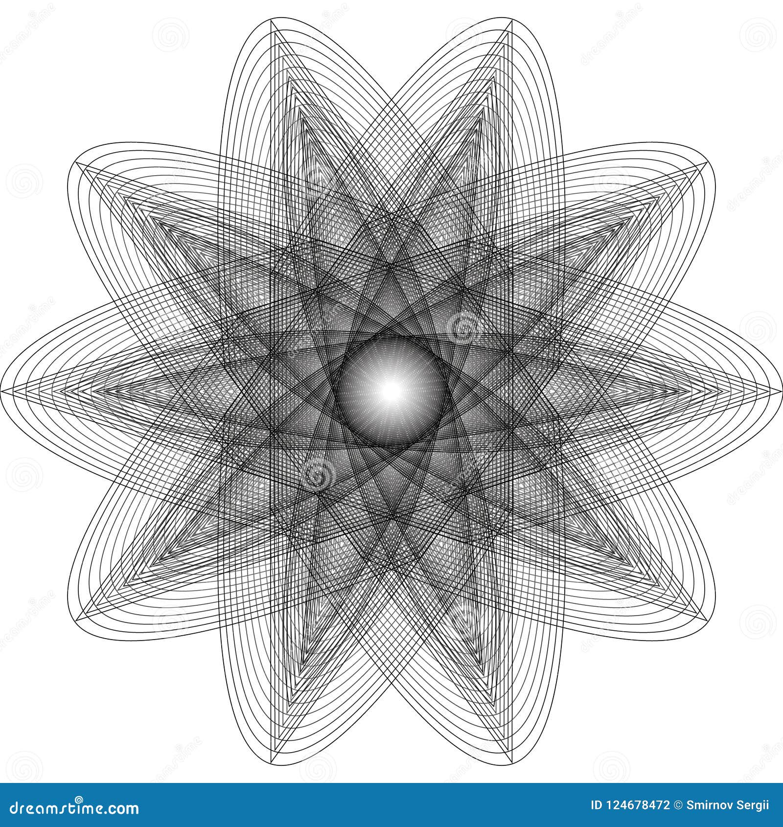 Geometry Minimalistic Artwork Poster with Simple Shape and Figure Stock ...