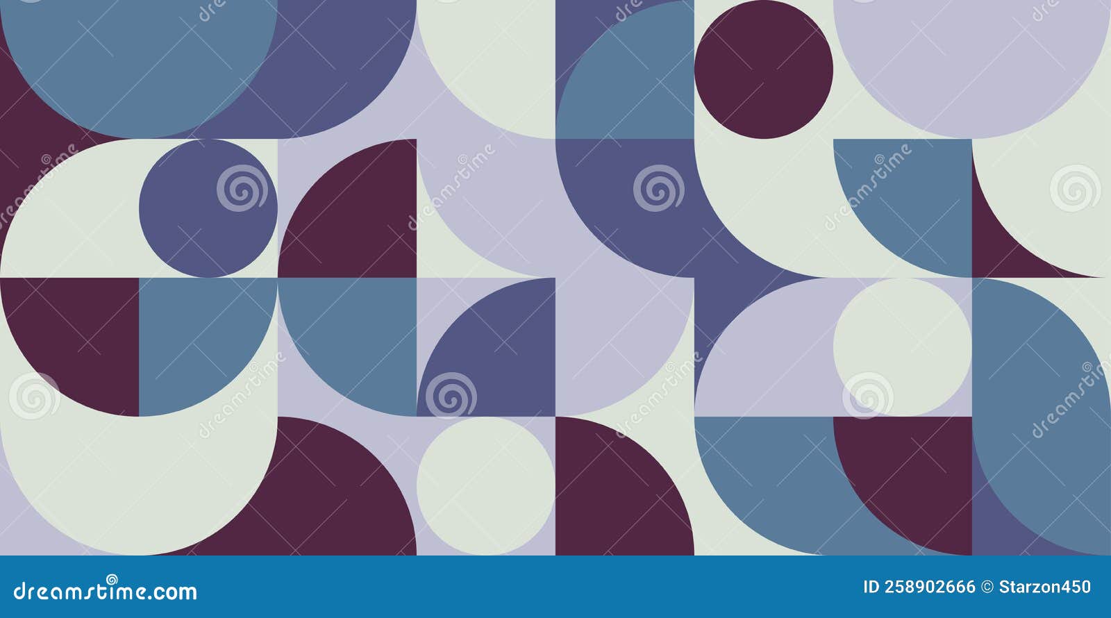 Geometry Minimalistic Pattern with Simple Geometric Figures. Simple ...