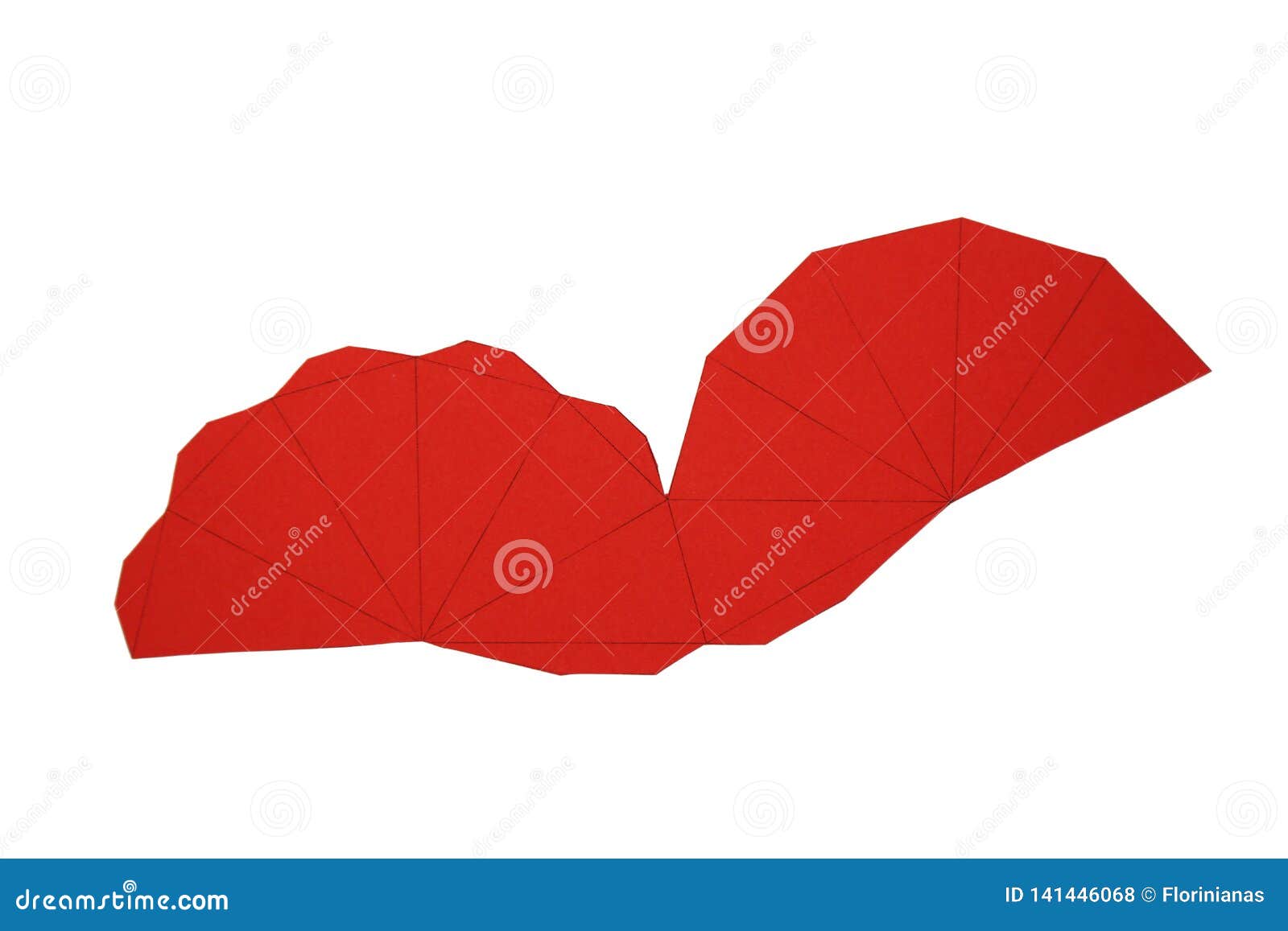 Geometry Net of Hexagonal Dipyramid. 2-dimensional Shape that Can Be ...