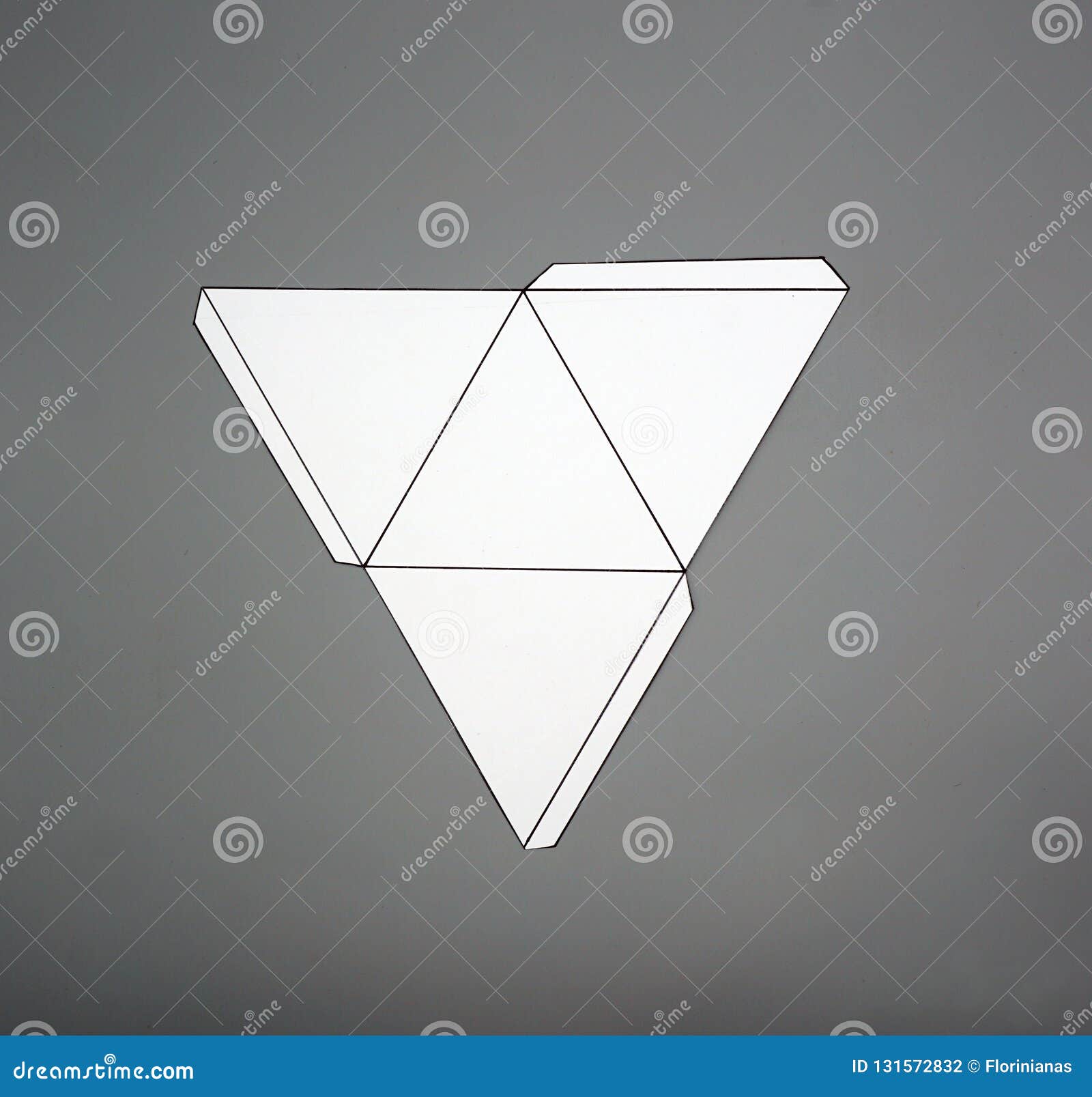 Geometry net of pyramid. stock photo. Image of cube - 131572832