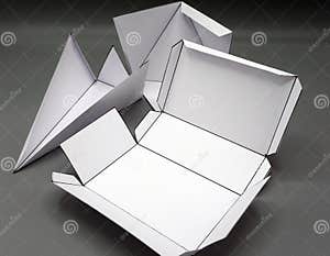 Geometry Net Of Rectangular Prism Pyramid Cube Stock Image Image 