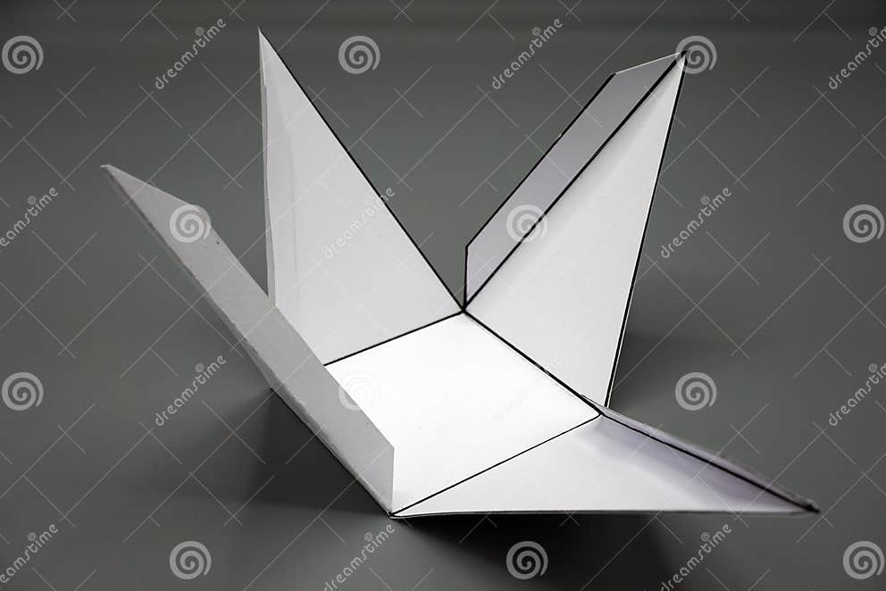 Geometry Net of Rectangular Pyramid. Stock Image - Image of project ...