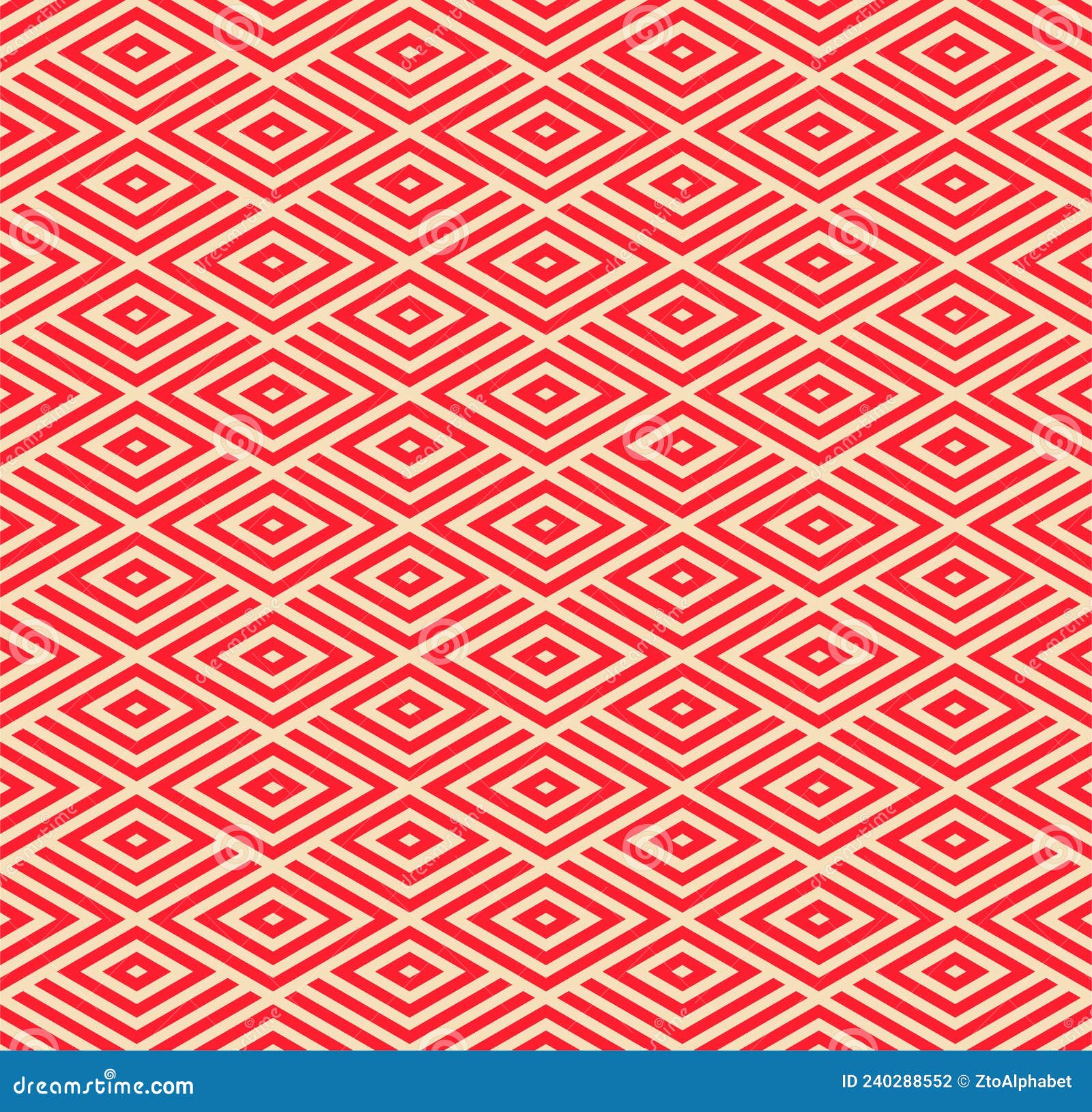 Geometry Pattern Lines Rhombus Shapes Stock Vector - Illustration of ...