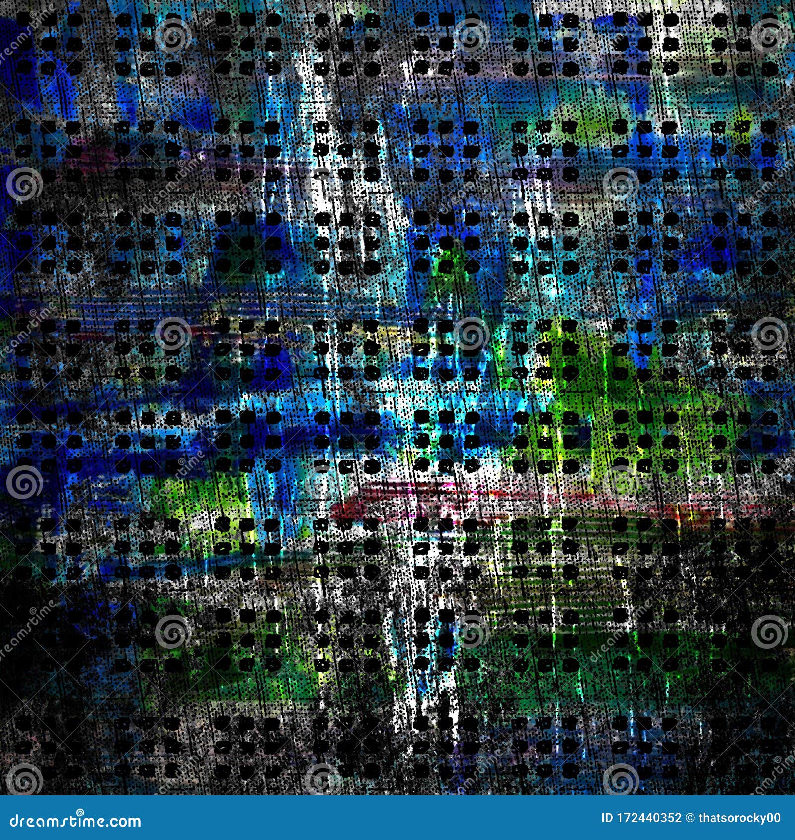 Geometry Repeat Pattern with Texture Background Stock Illustration ...