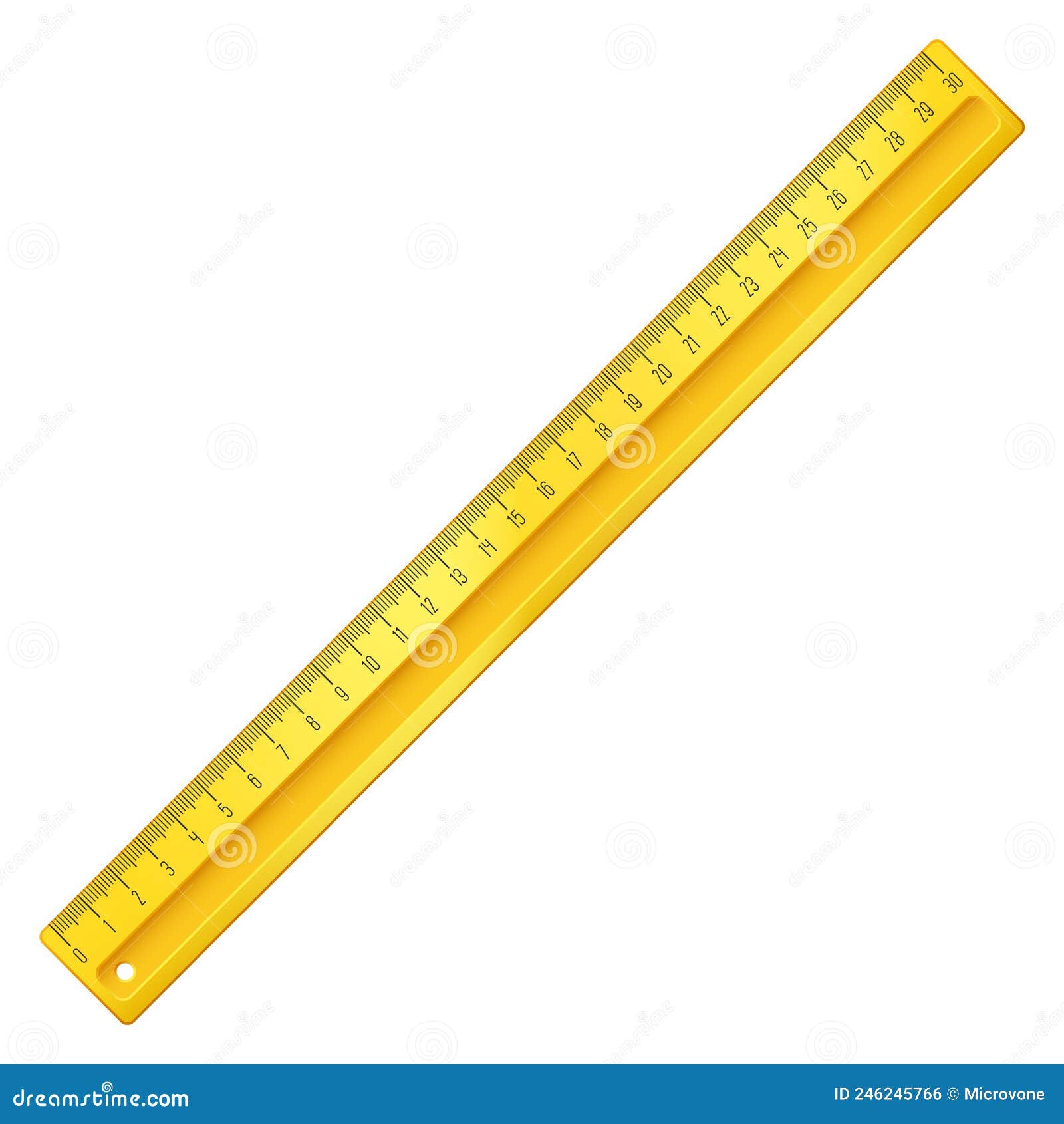 Geometry Ruler Thin Line Icon. Protractor Ruler Vector Illustration ...