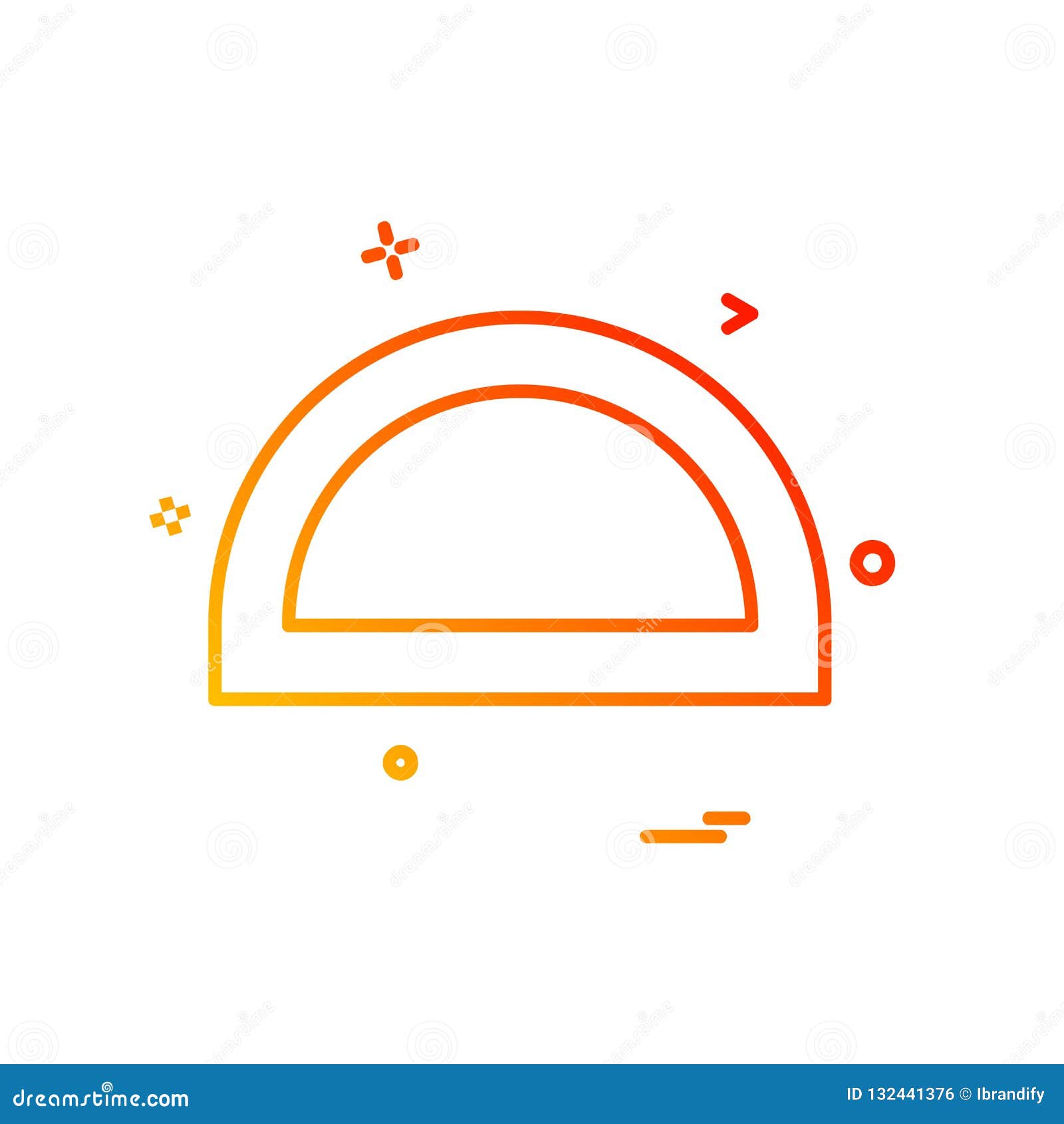 Geometry Scale Icon Design Vector Stock Vector - Illustration of ...