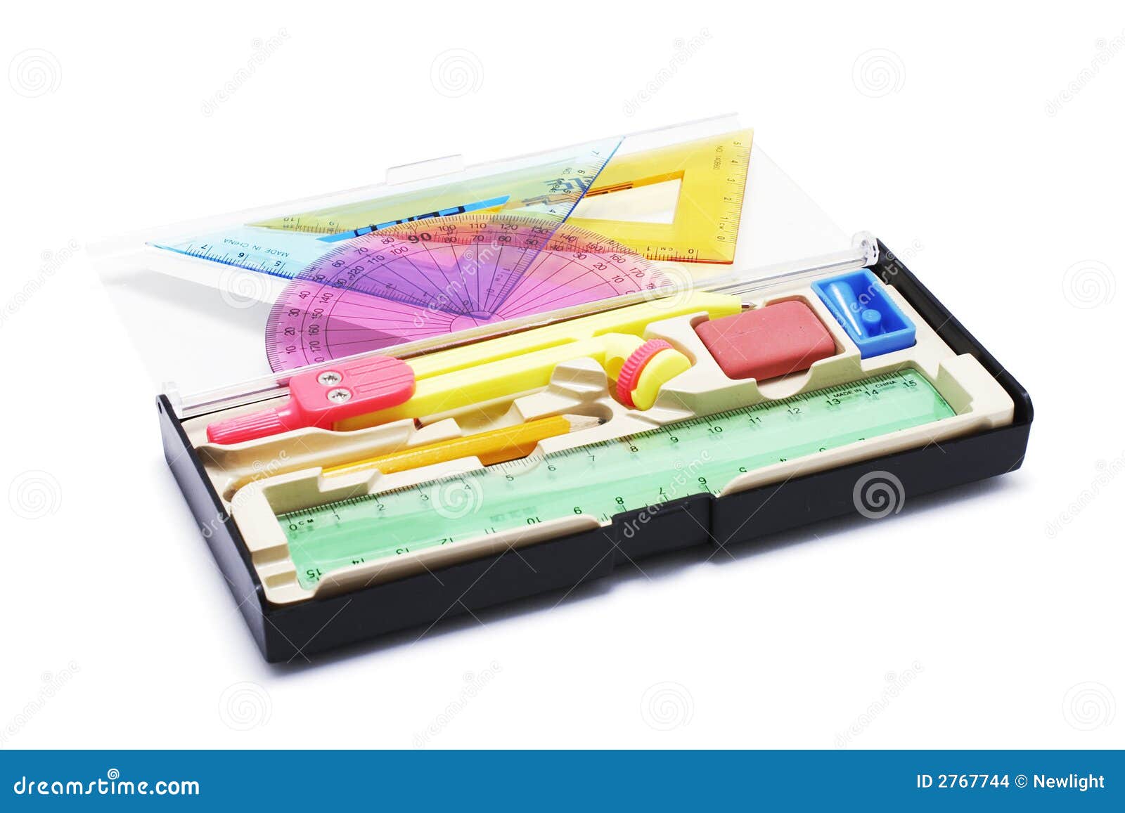 Geometry Set stock photo. Image of education, supply, metal - 2767744