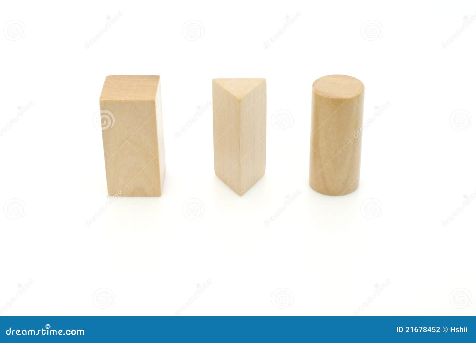 Geometry Solids stock photo. Image of wooden, triangular - 21678452