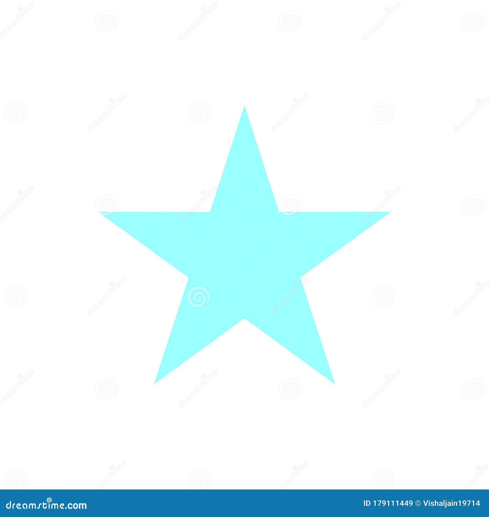 Star.Star with Five Rounded Points Icon.Vector Illustration. Stock ...