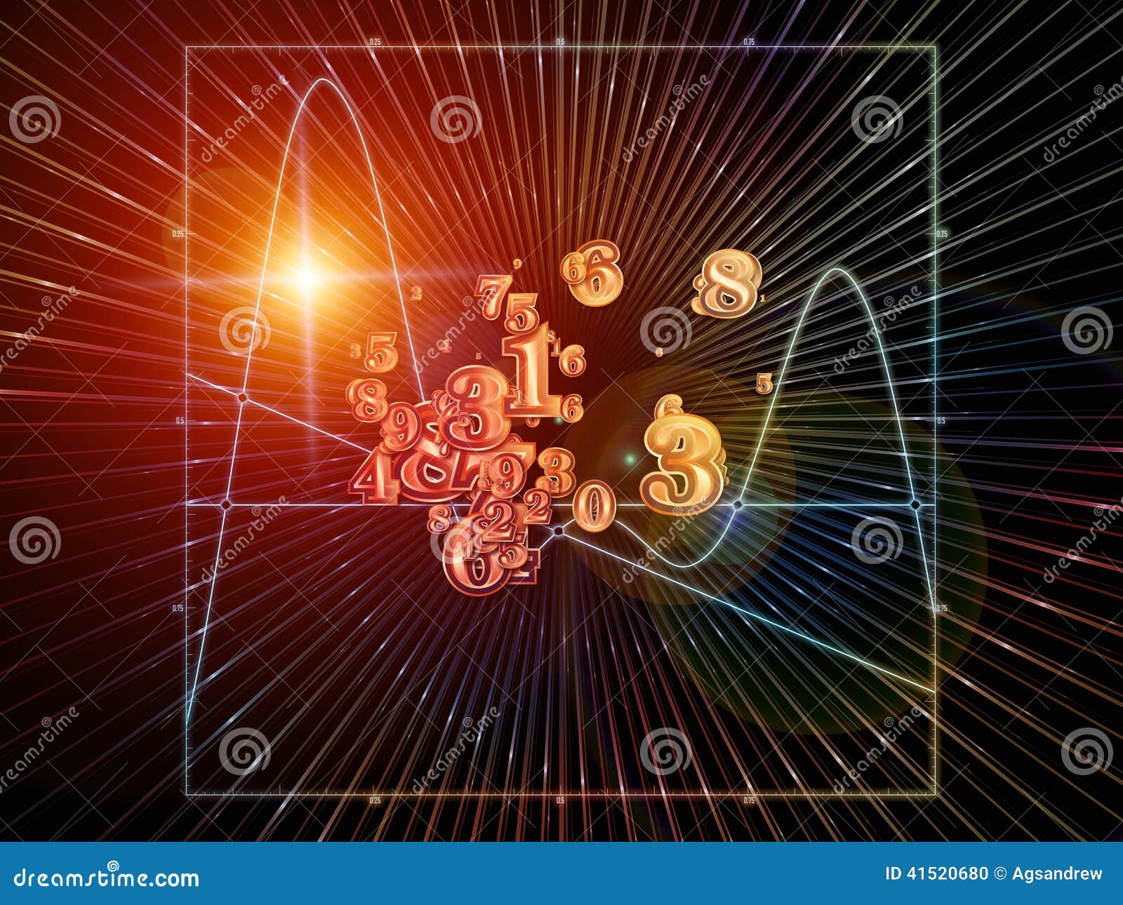 Geometry stock illustration. Illustration of knowledge - 41520680