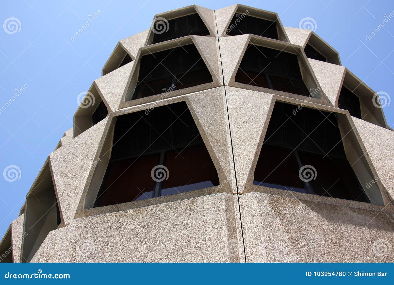 Geometry on the Streets of a Big City Stock Photo - Image of parallel ...