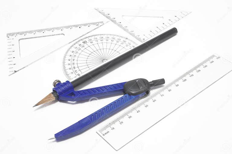 Geometry Supplies stock photo. Image of trigonometry, math - 2915554