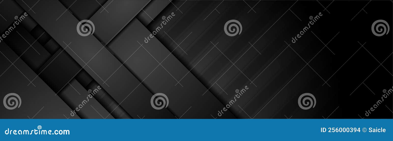 Geometry Tech Abstract Background with Black Stripes Stock Vector ...