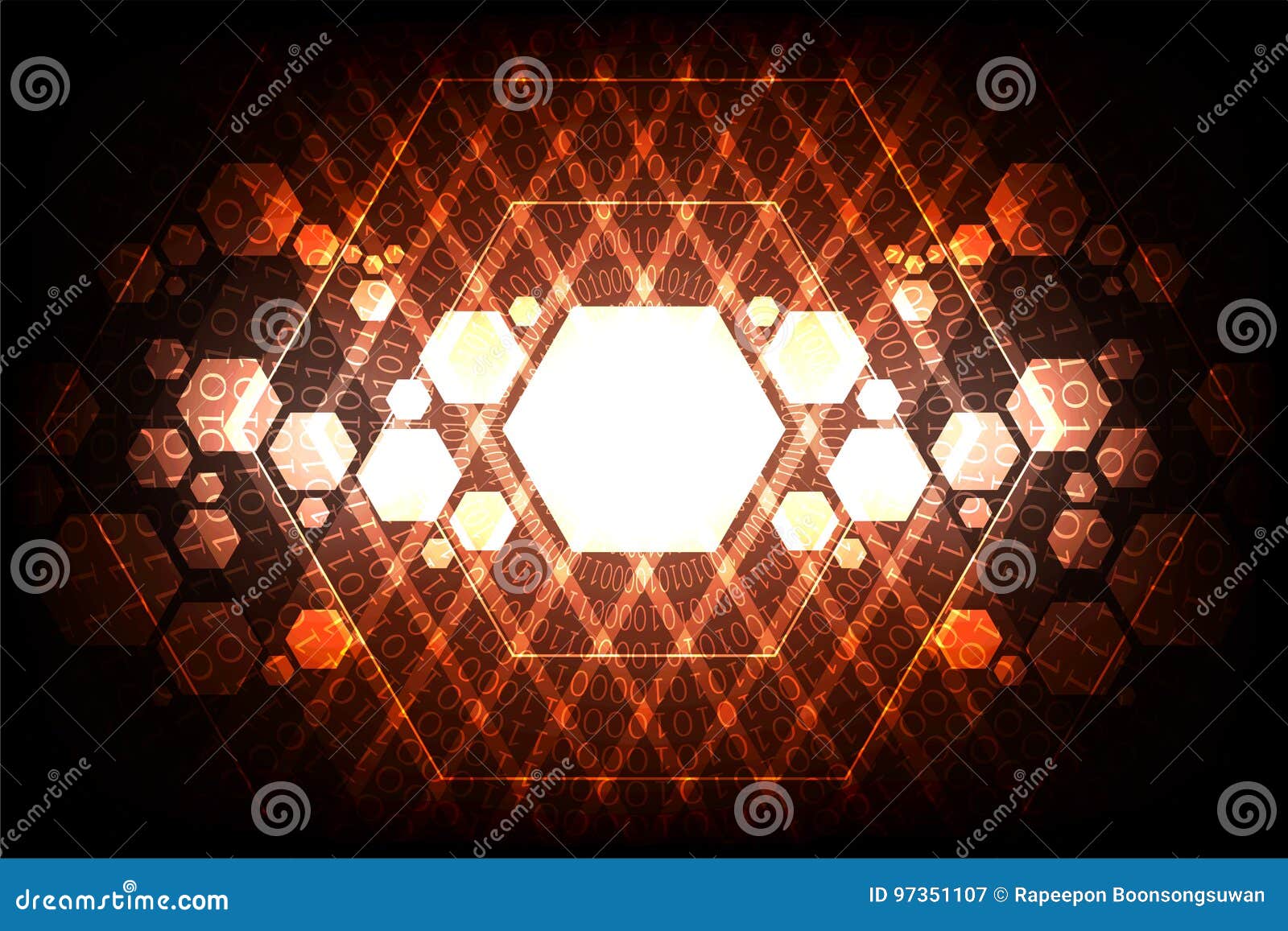 Geometry in Technology Concept. Stock Vector - Illustration of light ...