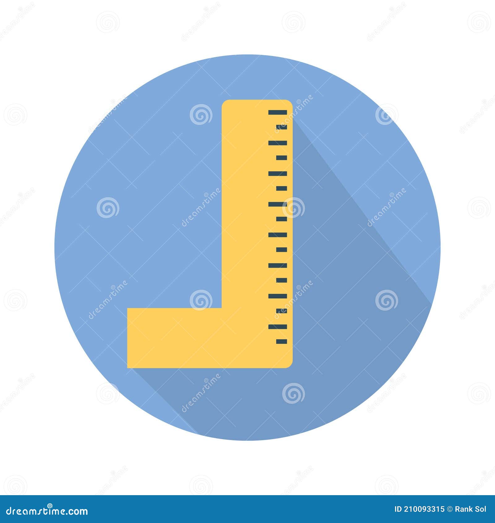 Geometry Tool Vector Icon Which Can Easily Modify or Edit Stock Vector ...