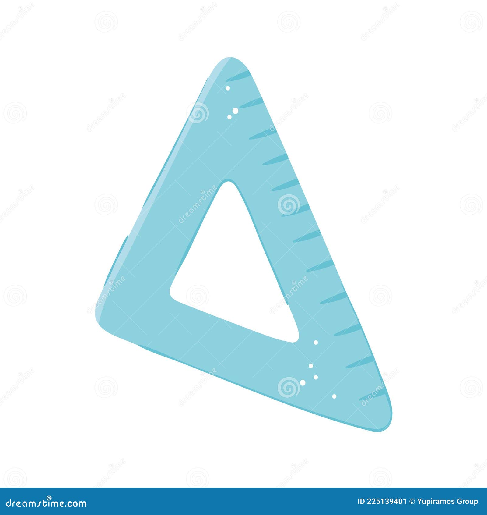 Geometry triangle ruler stock vector. Illustration of instrument ...