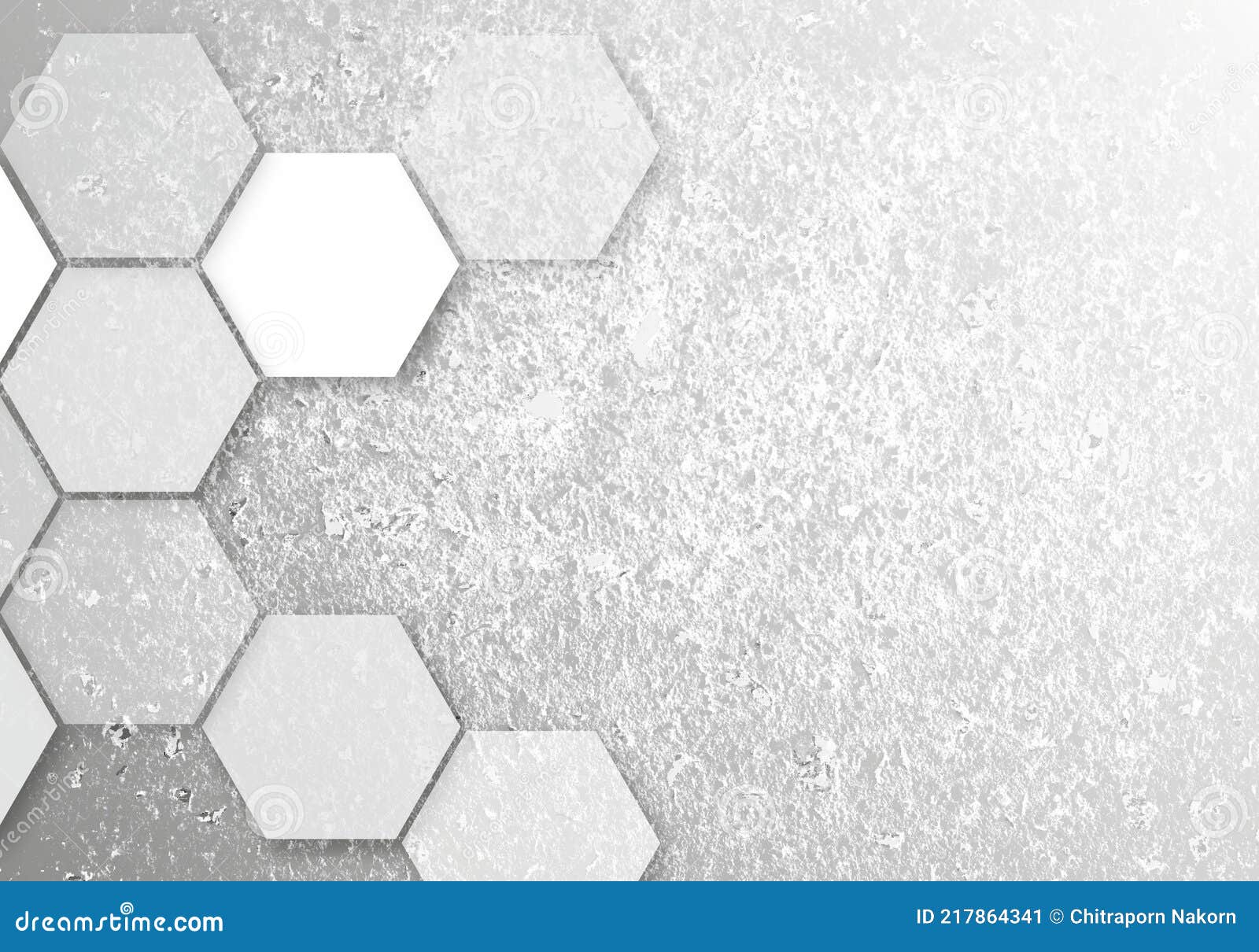 Geometry on White Background with Space for the Text. Stock ...