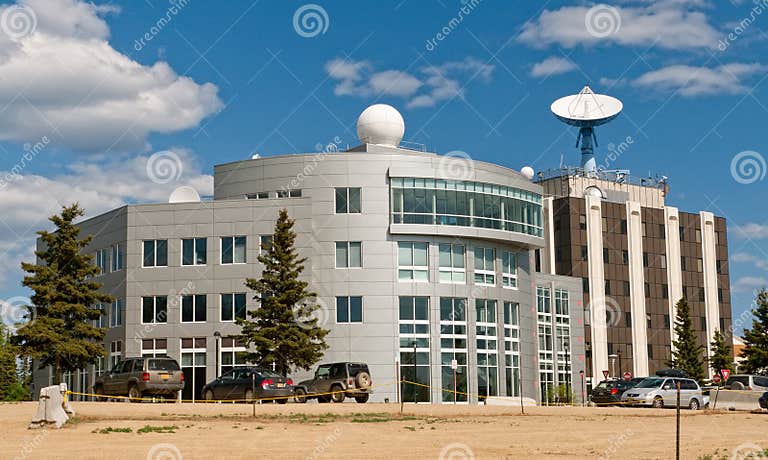 Geophysical Institute Building Stock Photo - Image of public, science ...